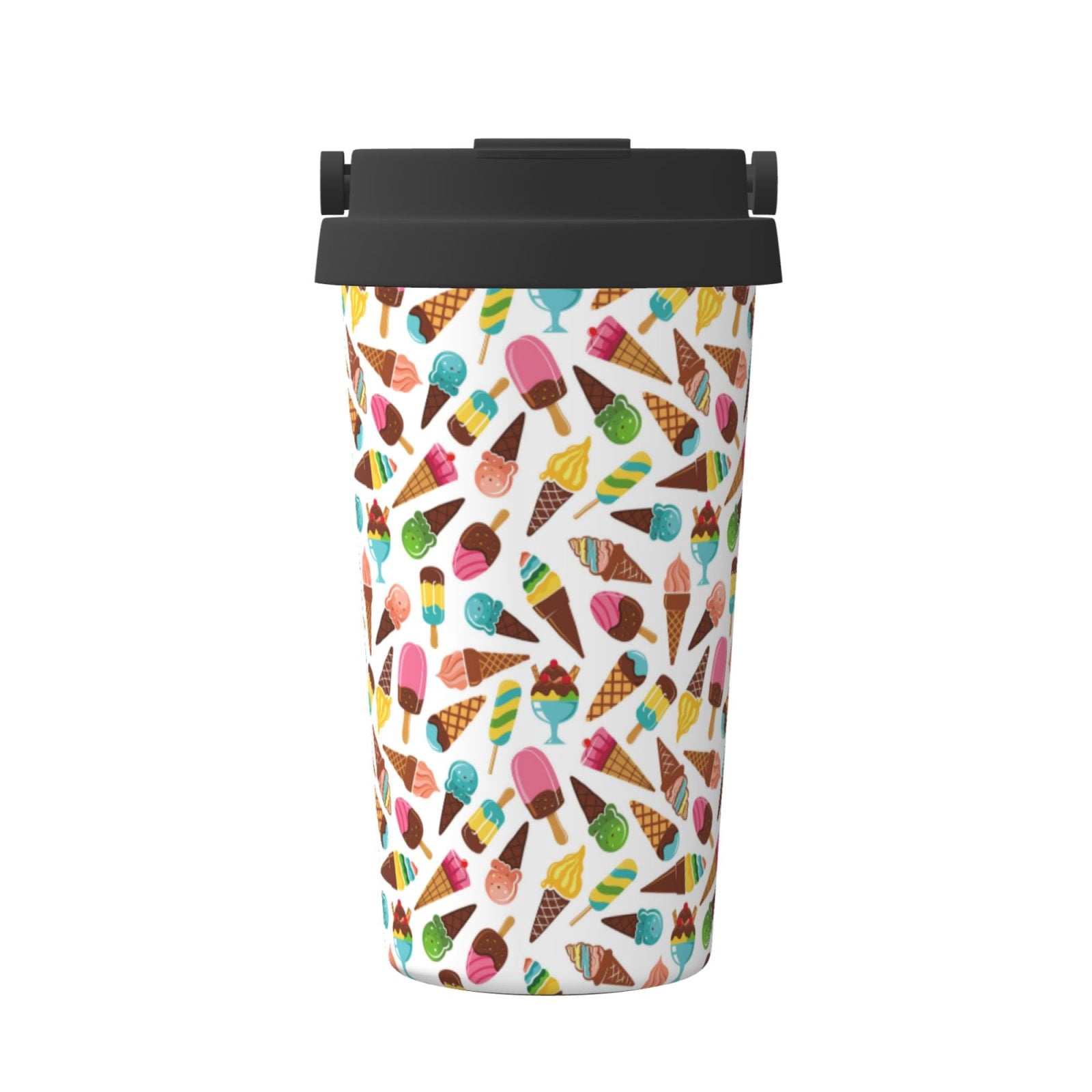 Disketp Ice Cream Popsicles Coffee Mug Pobtable To Stainless Steel ...