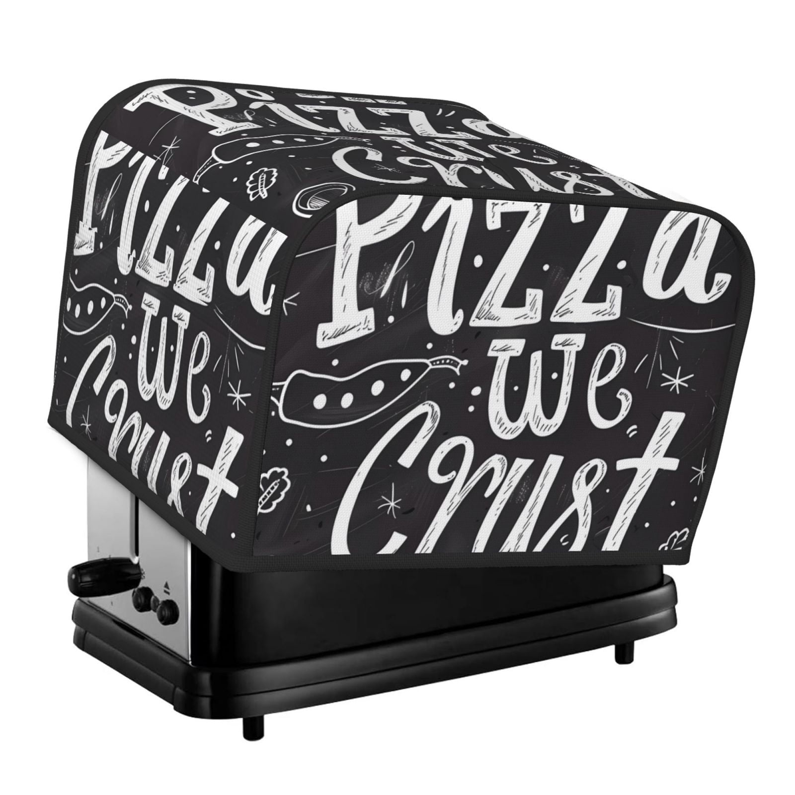 Disketp In Pizza We Crust Art 4 slice Toaster Cover, Four Slice Toaster ...