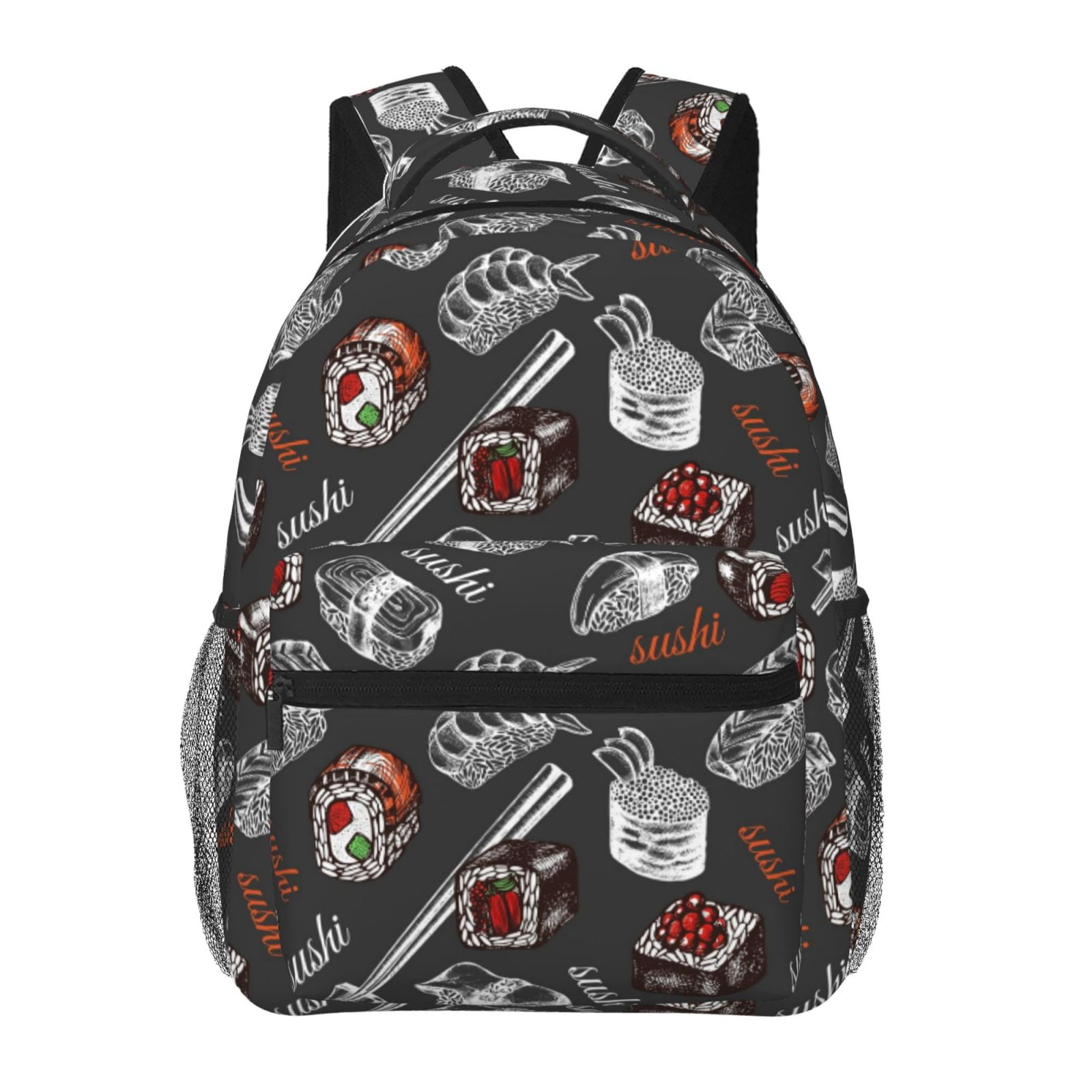 Disketp Japanese Sushi Hashi Backpack for Men and Women - Lightweight ...