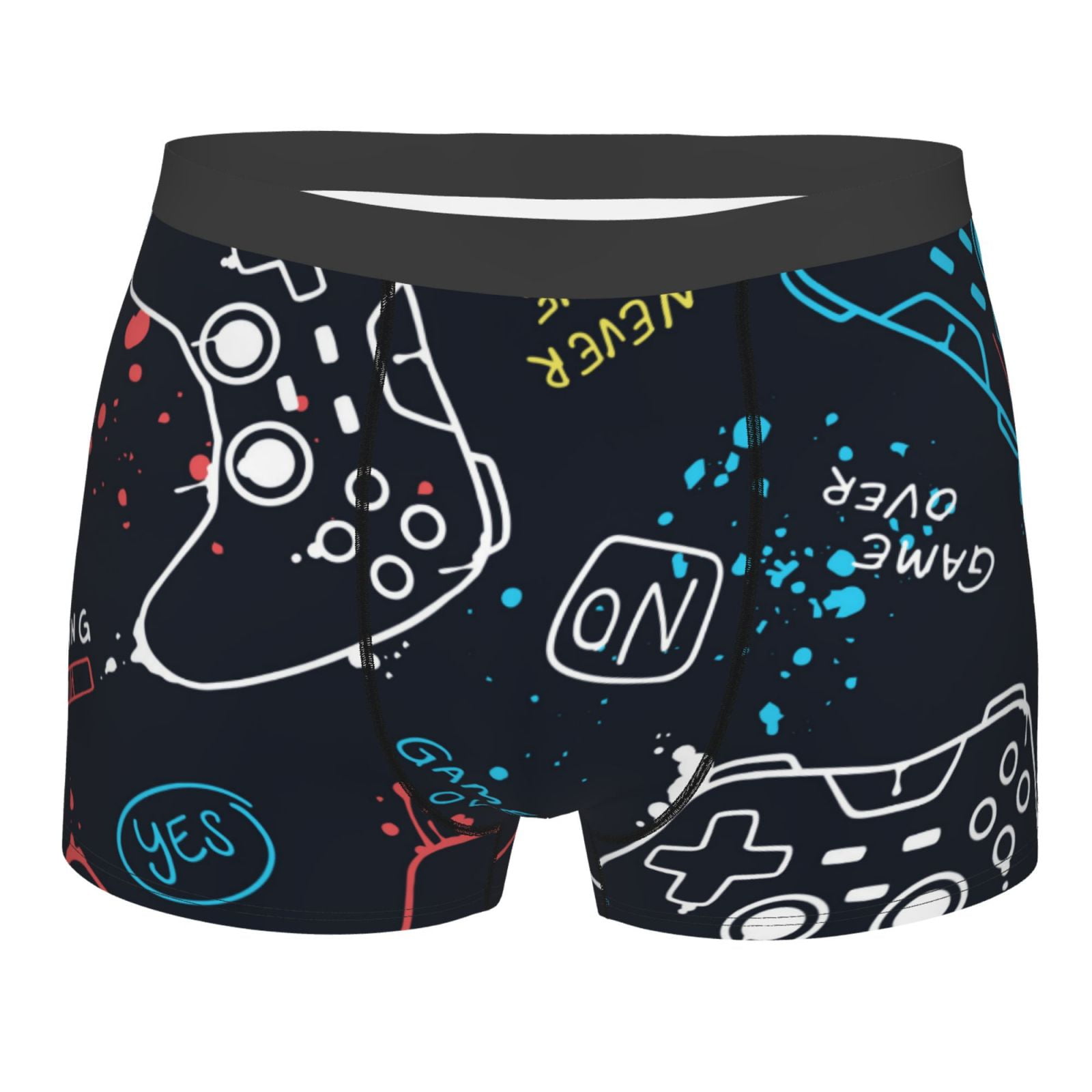 Disketp Joystick Gamepad Men'S Boxer Briefs,Soft And Breathable Cotton ...