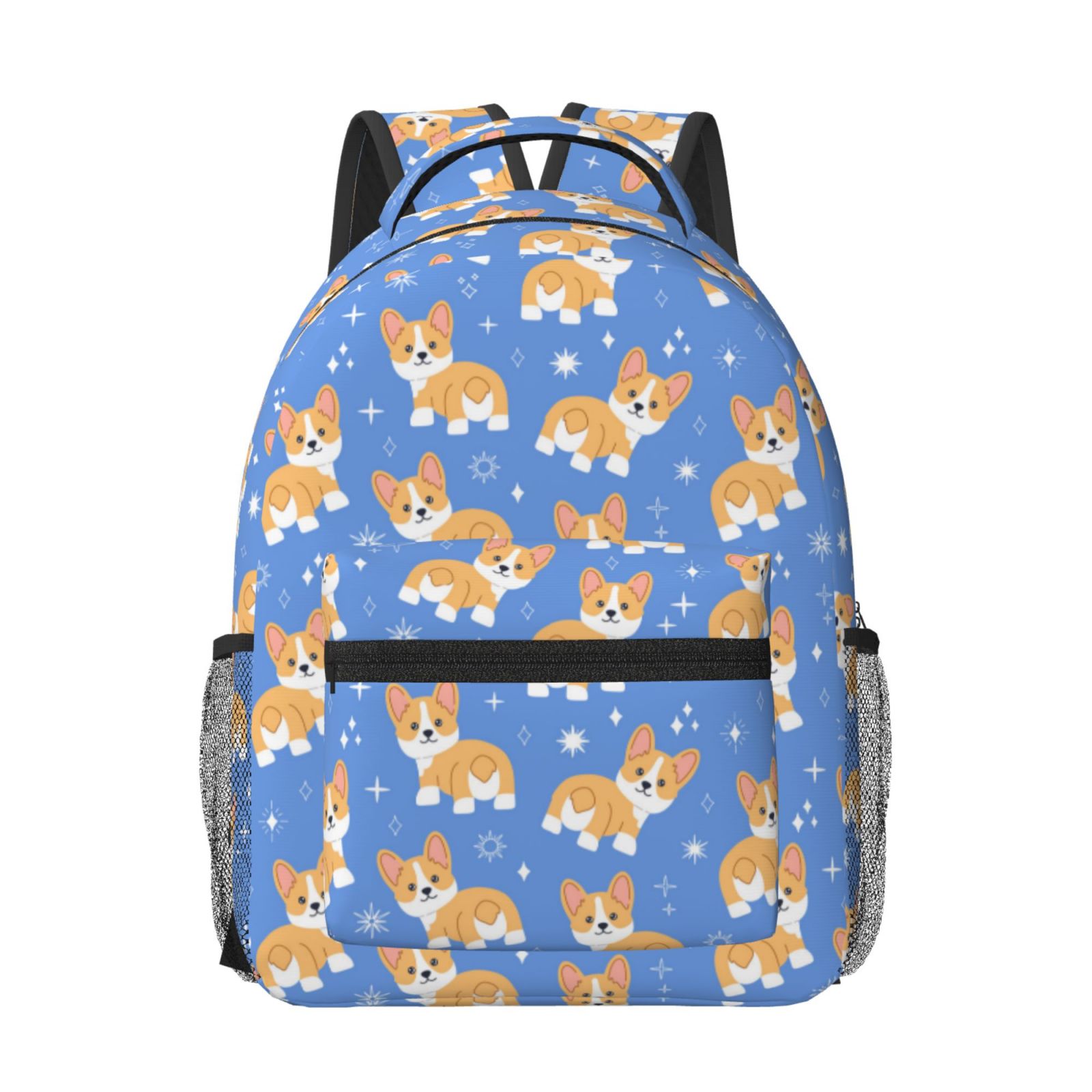 Disketp Kawaii Corgi Backpack - Comfortable Daypack with The right ...