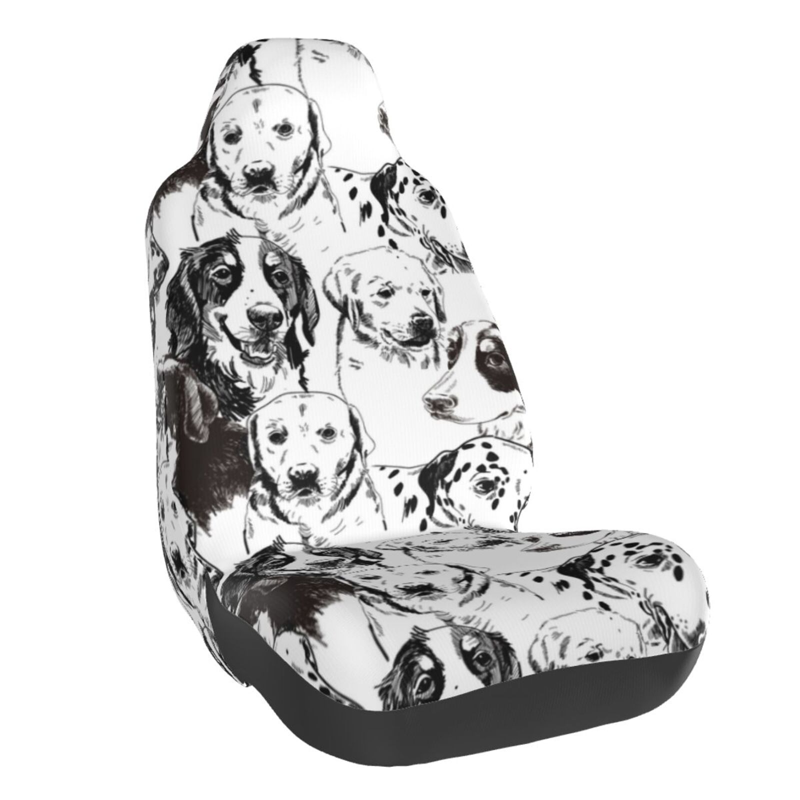 Disketp Labrador Retriever Dog Car Seat Covers Universal Front Seat ...