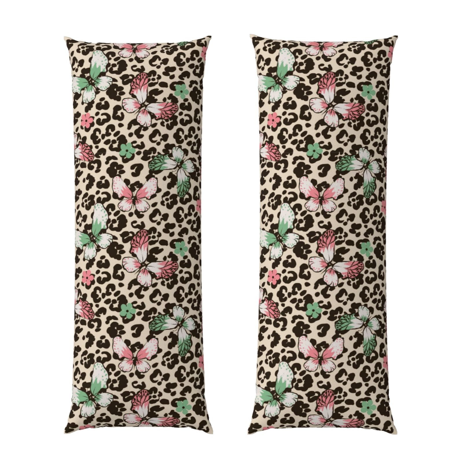 Disketp Leopard Dots Print Body Pillow Cover - Super Soft 20x54 Body ...