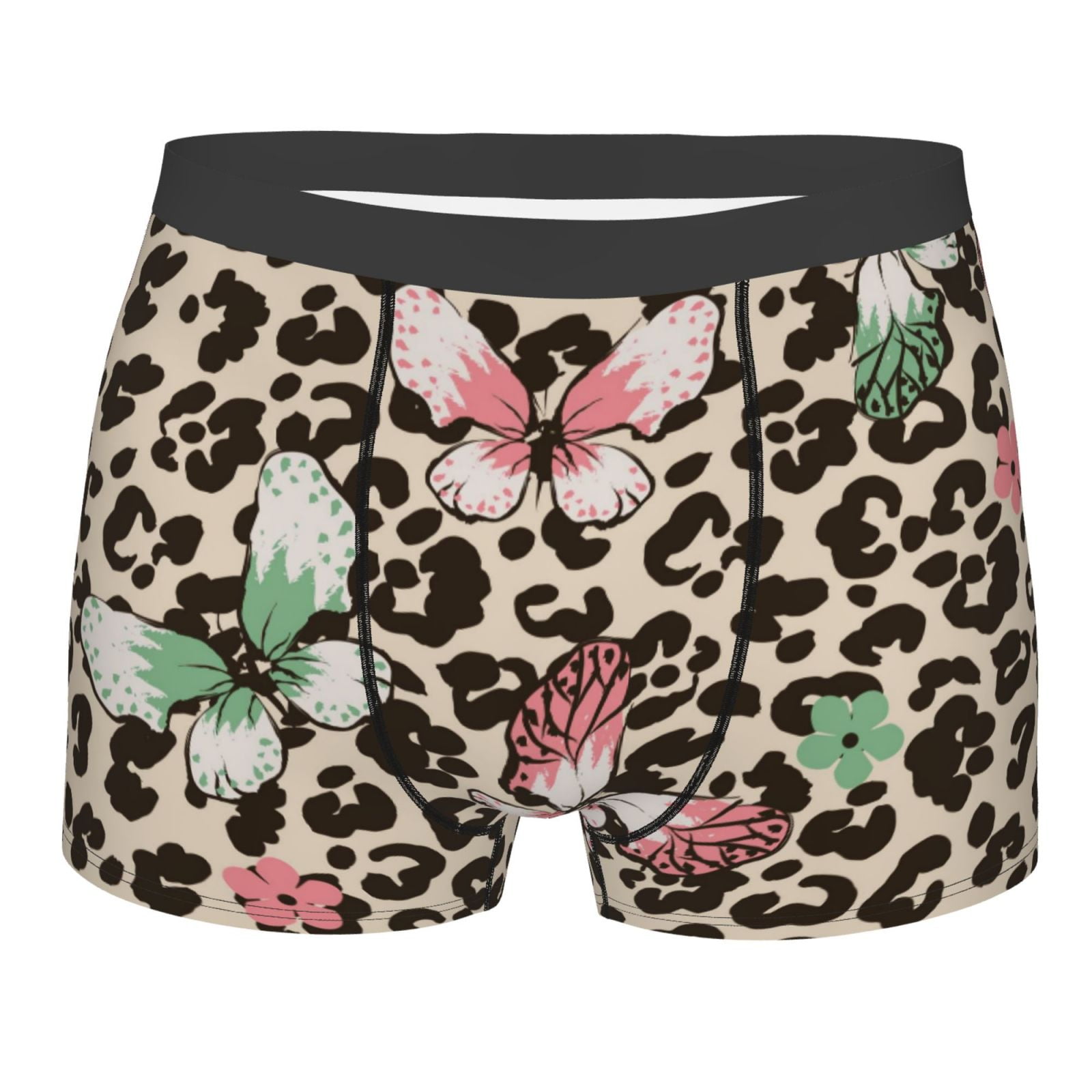 Disketp Leopard Dots Seamless Pattern Men'S Boxer Briefs,Soft And ...