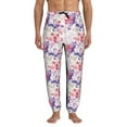 Disketp Lilies Flowers Sweatpants For Men Joggers For Men Athletic