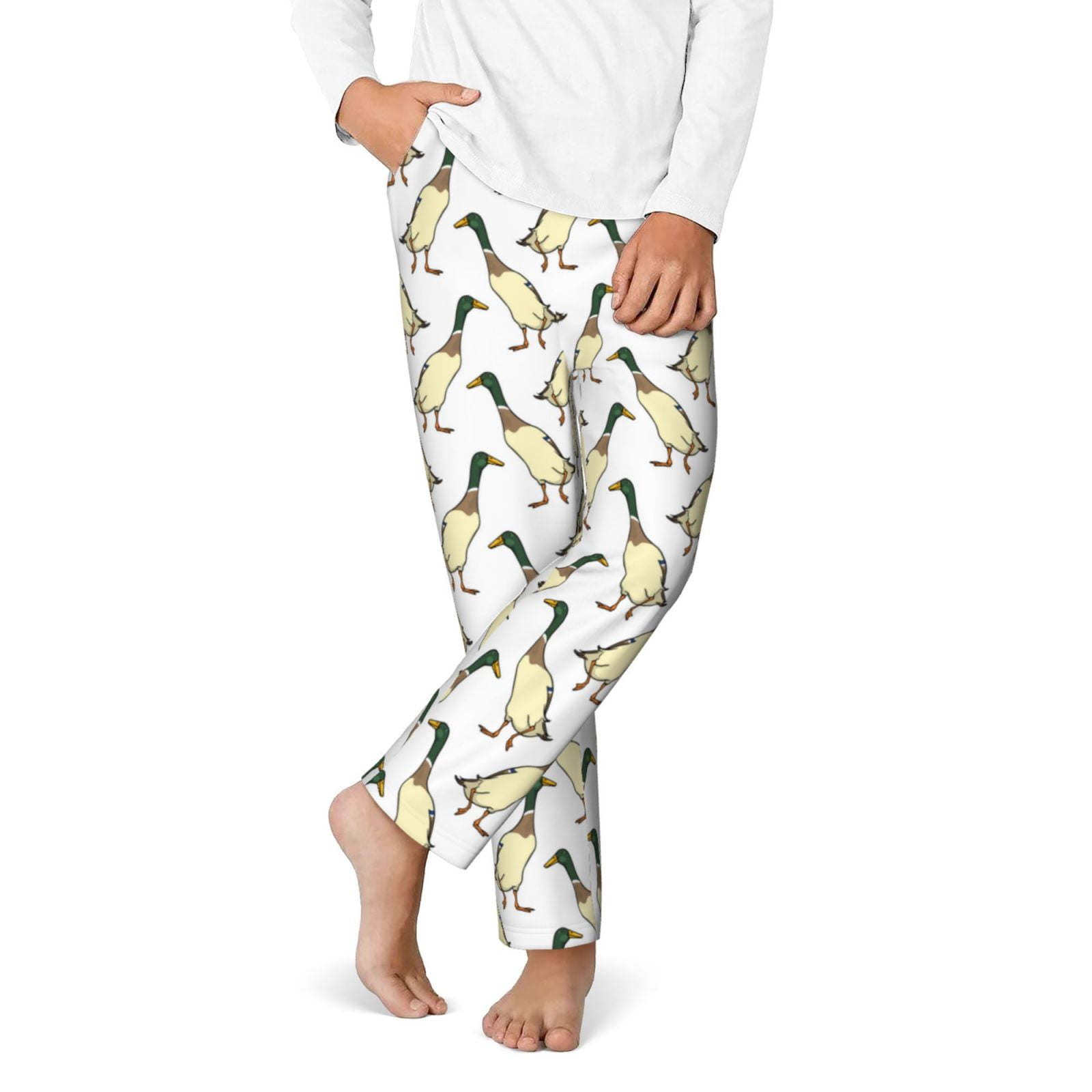 Disketp Mallard Ducks for Teenagers' Pajama Pants ,Lounge Pants Teen ...