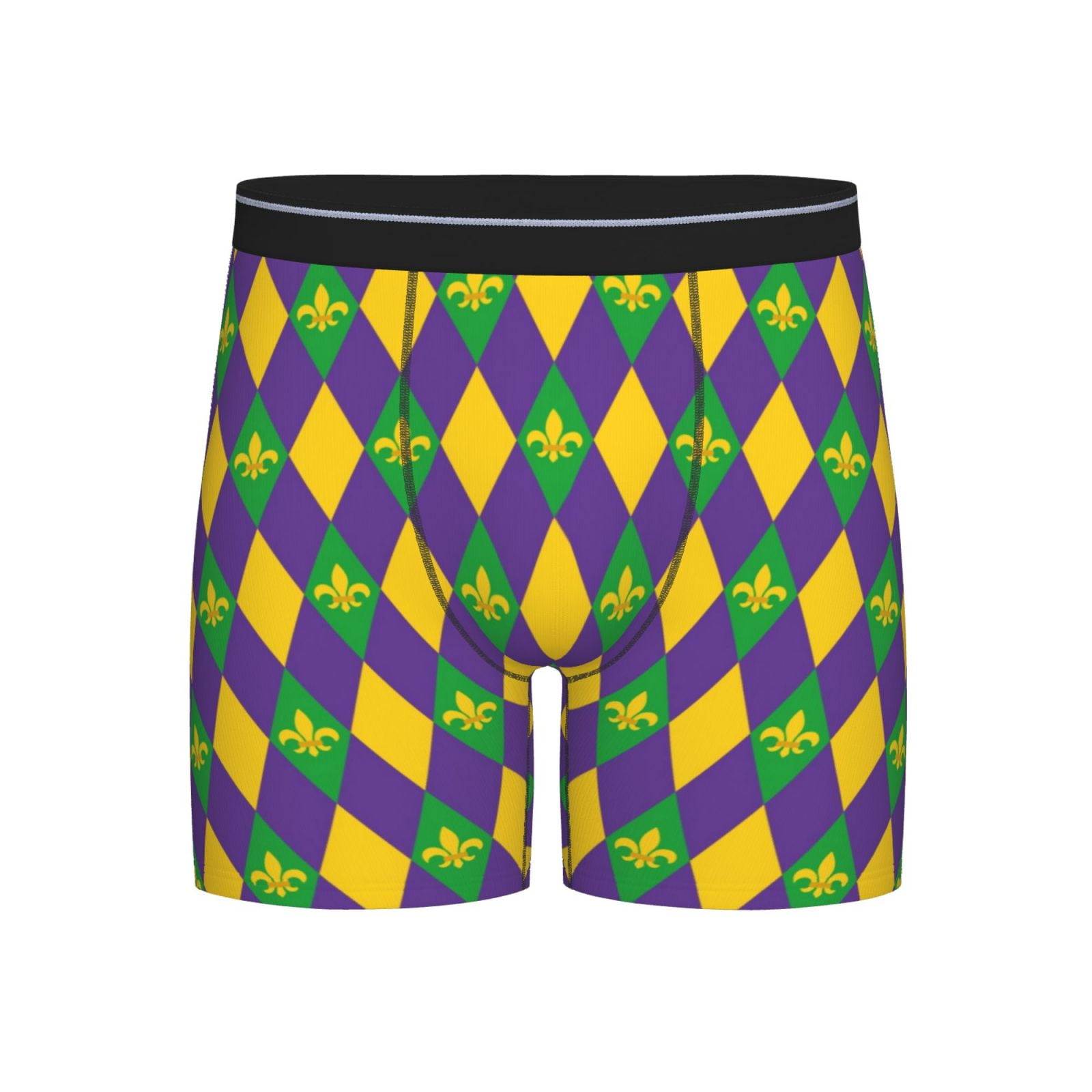 Disketp Mardi Gras Men's Boxer Briefs Men’s Underwear Boxer Briefs for ...