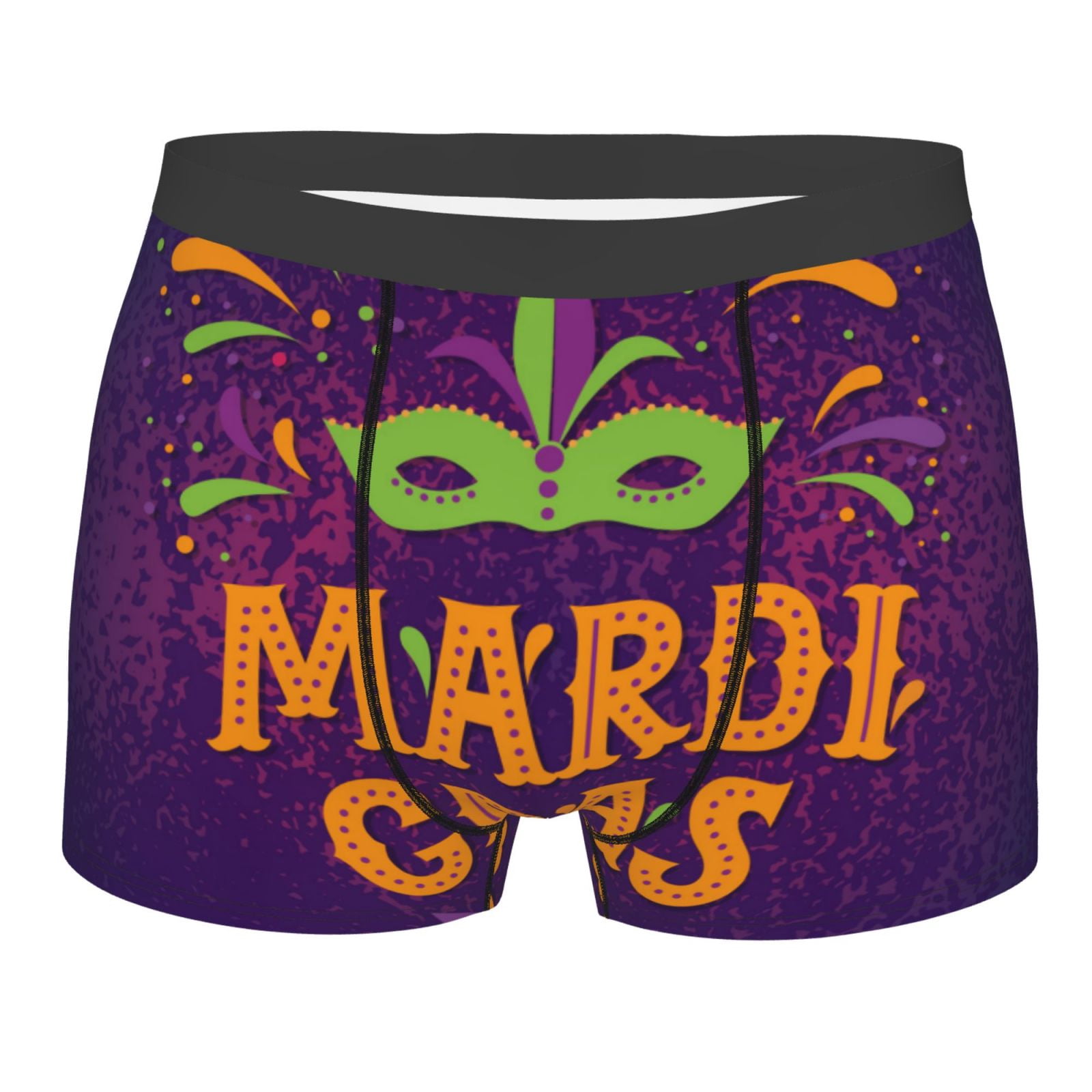 Disketp Mardi Gras2 Men'S Boxer Briefs,Soft And Breathable Cotton ...