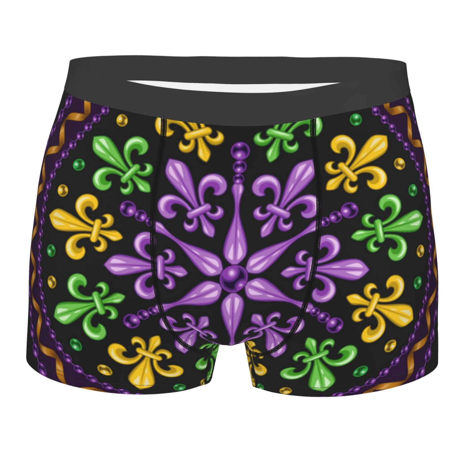 Disketp Mardi Gras5 Men'S Boxer Briefs,Soft And Breathable Cotton ...