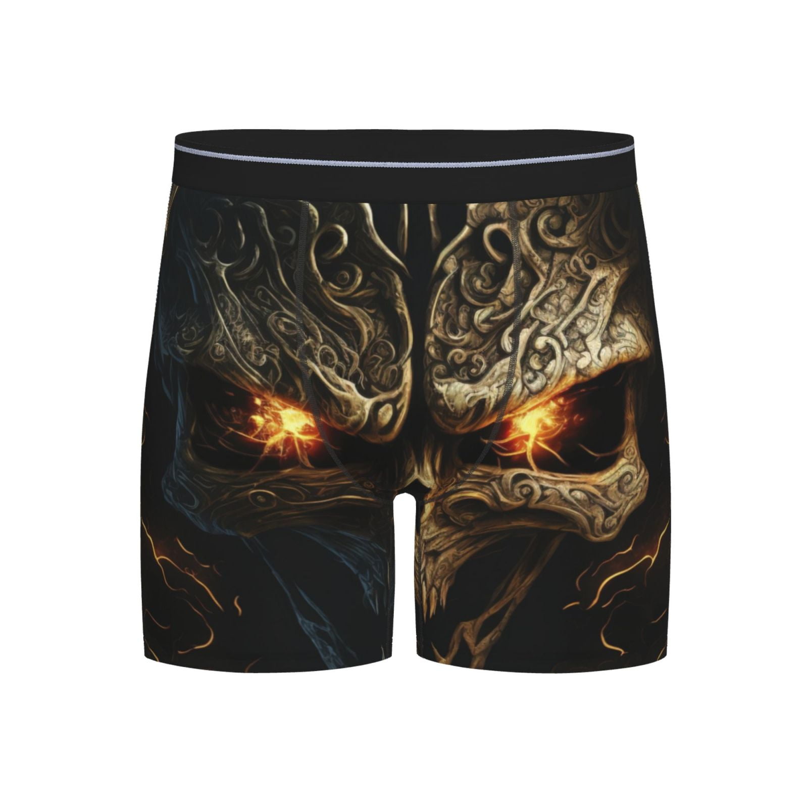 Disketp Metal Evil Skull Men's Boxer Briefs Men’s Underwear Boxer ...