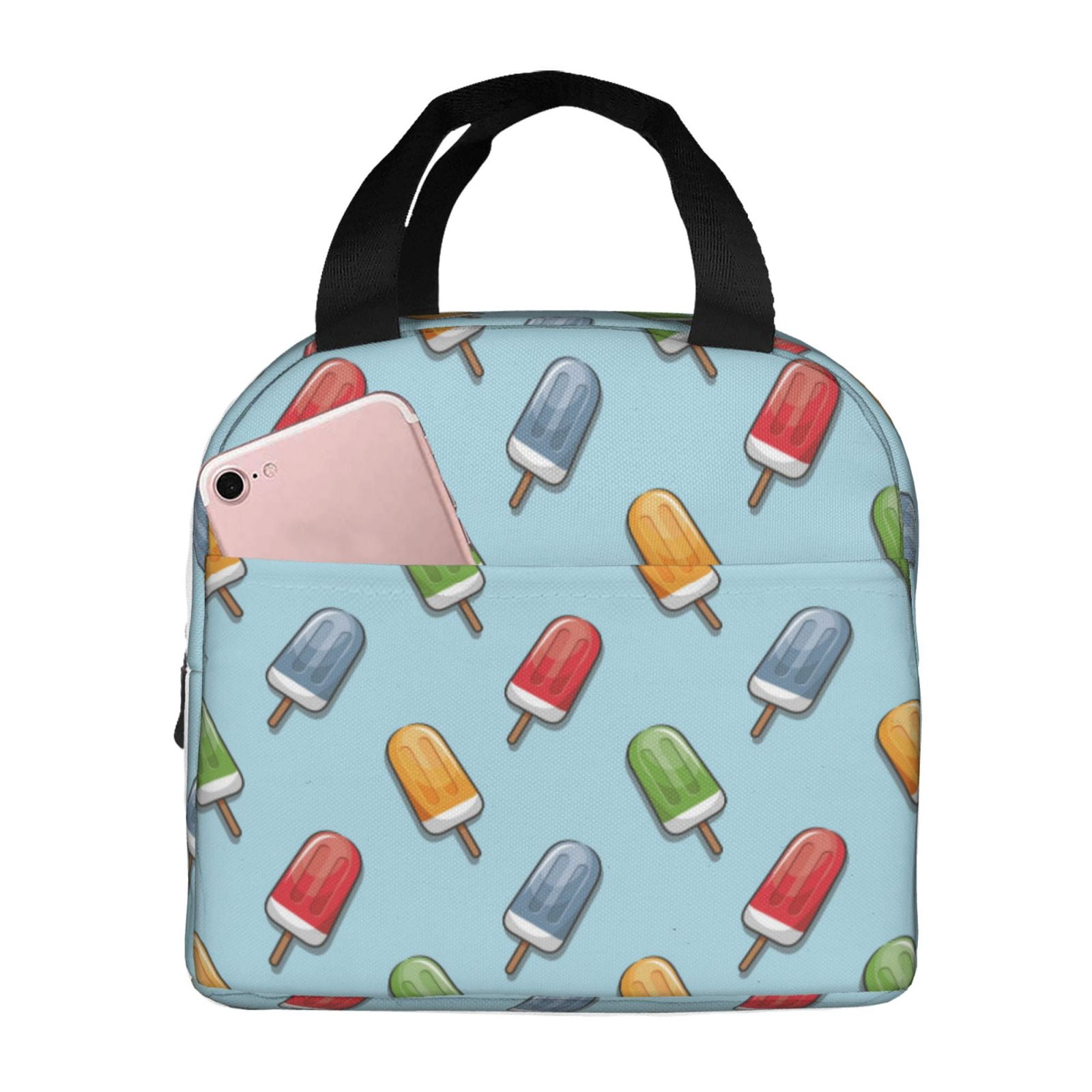 Disketp Modern Ice Cream Lunch Bag for Women Men, Leakproof Thermal ...