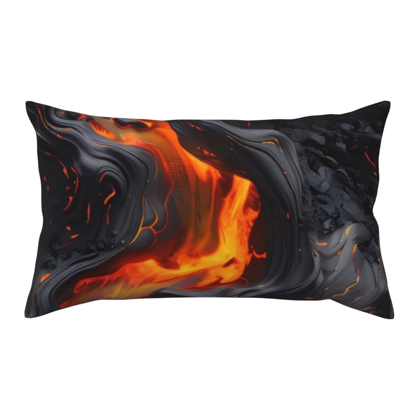 Disketp Molten Lava Abstract Flow Pillowcase, Queen Size Pillow Cases ...