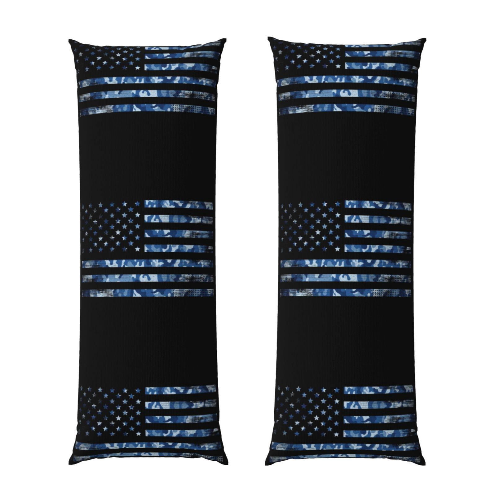 Disketp Navy Camouflage American Flag Print Body Pillow Cover - Super ...