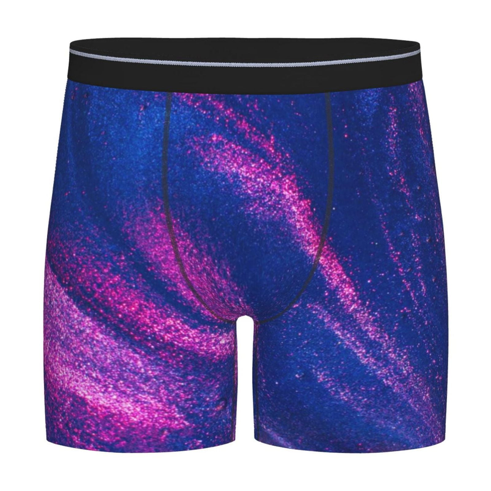 Disketp Neon Gradient Blue Men's Boxer Briefs Men’s Underwear Boxer ...