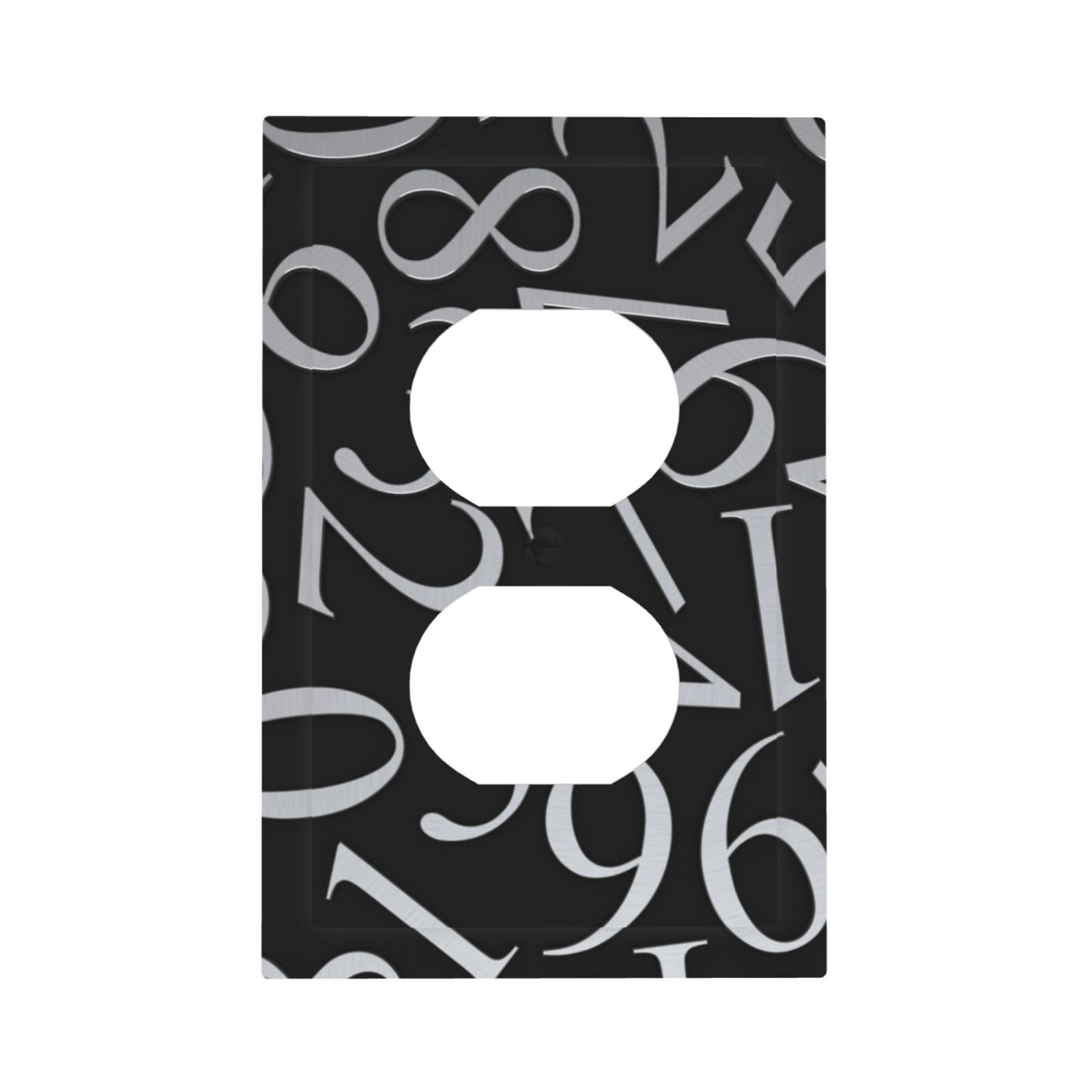 Disketp Numbers Decorative Light Switch or Outlet Wall Plate with ...