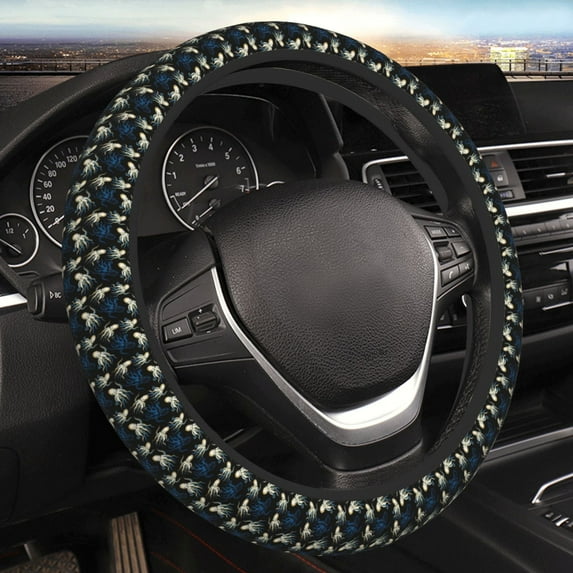 Disketp Octopus 1 Elastic Microfiber Steering Wheel Cover for Truck,SUV ...