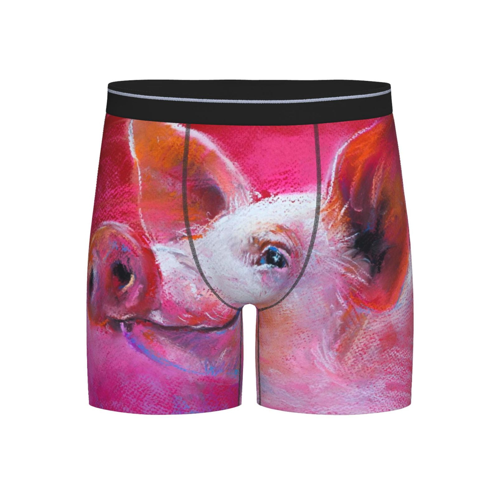 Disketp Pig Men's Boxer Briefs Men’s Underwear Boxer Briefs for Men ...