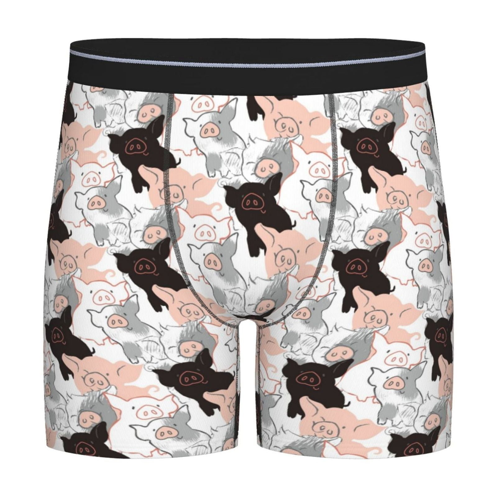 Disketp Pigs Men's Boxer Briefs Men’s Underwear Boxer Briefs for Men ...