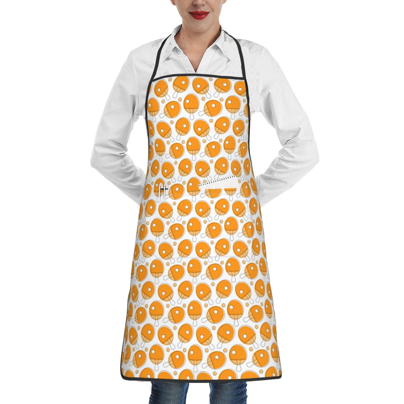 Disketp Ping-Pong Table Tennis Racket Kitchen Apron with adjustable ...