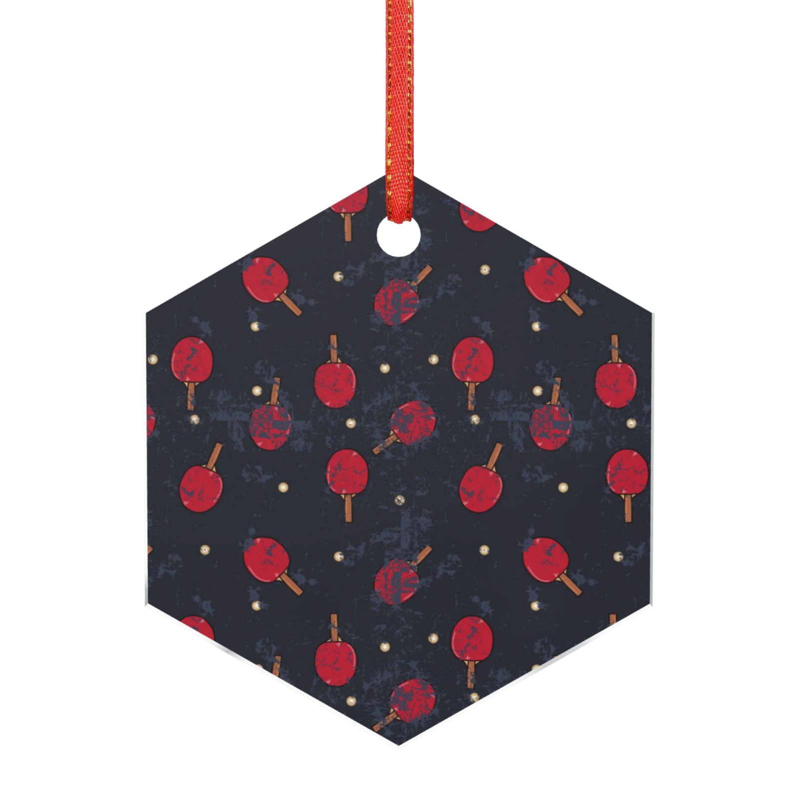 Disketp Ping Pong The Christmas Ornaments, Christmas Tree Acrylic ...