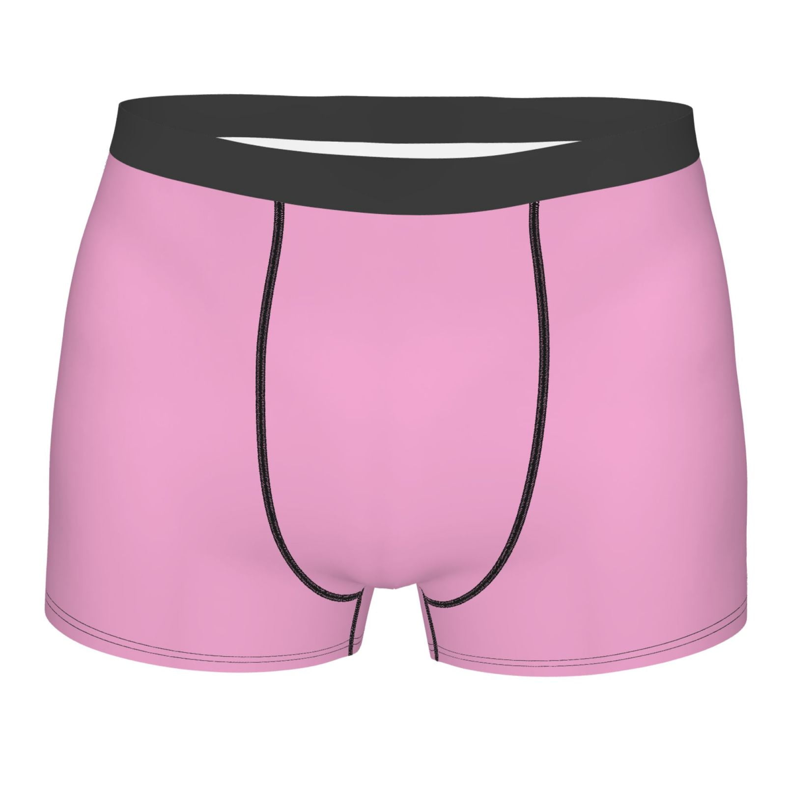Disketp Pink Men'S Boxer Briefs,Soft And Breathable Cotton Underwear ...