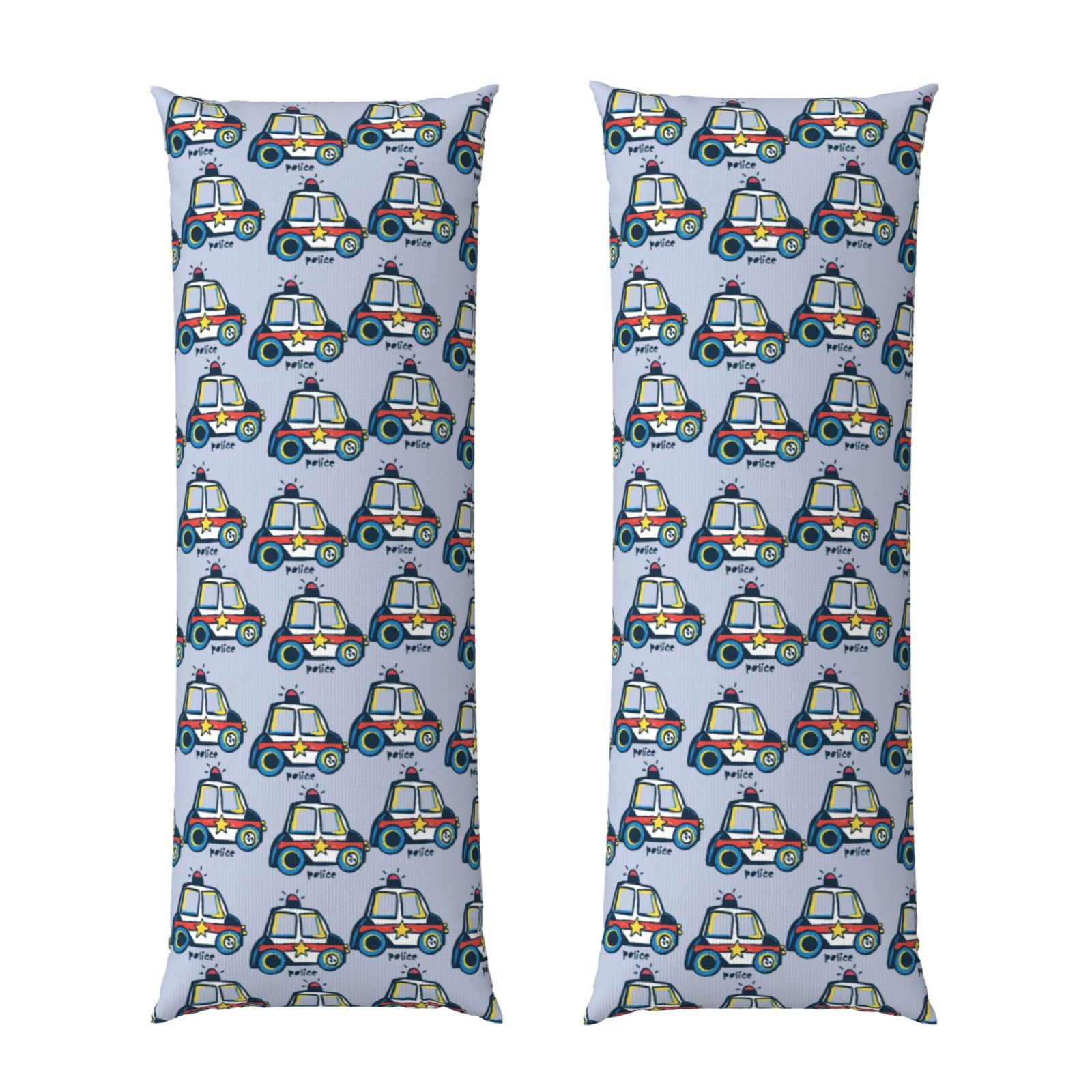 Disketp Police Car Print Body Pillow Cover - Super Soft 20x54 Body ...