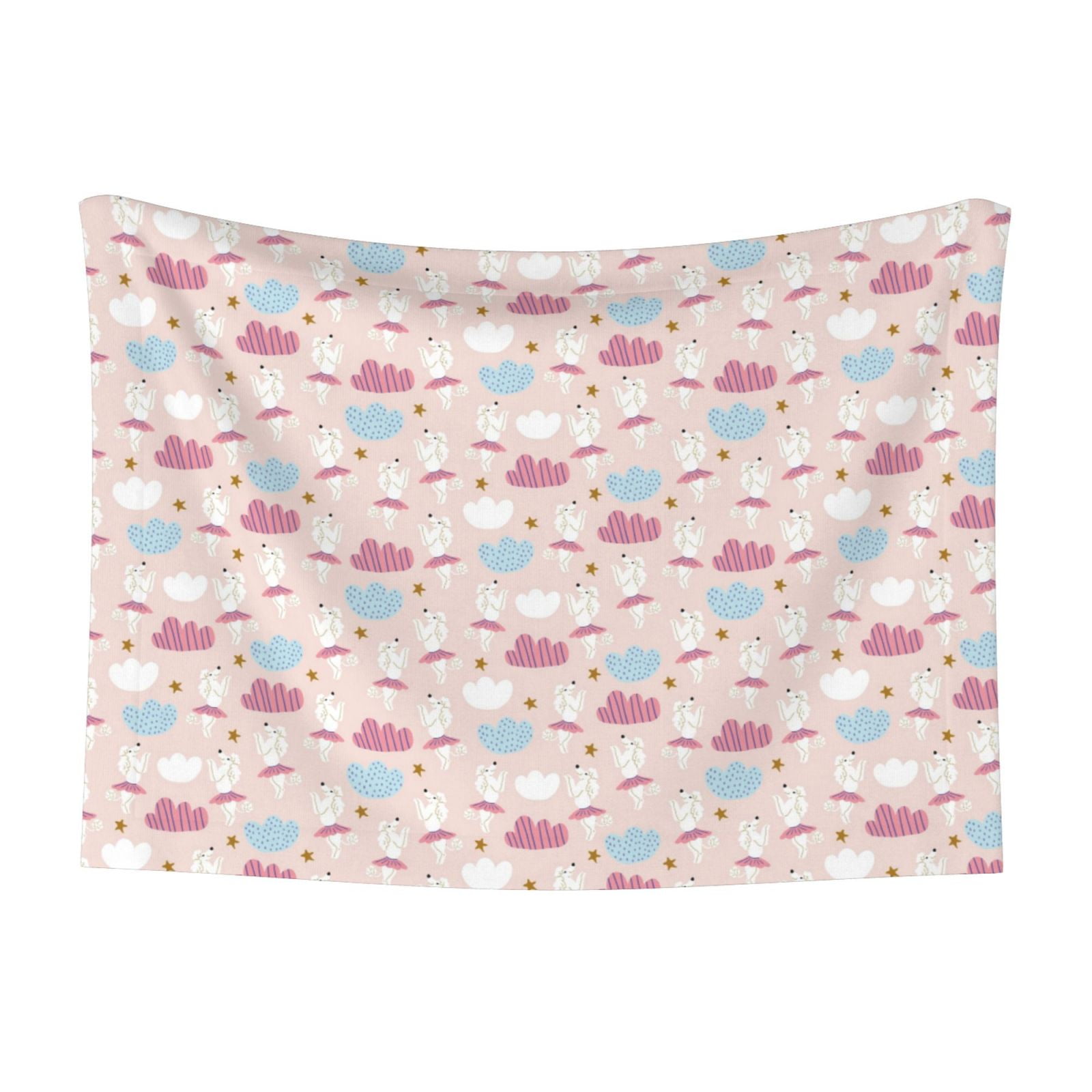 Disketp Poodle In Ballet Skirts Dancing Dog Blanket/Bed Cover for Dogs ...