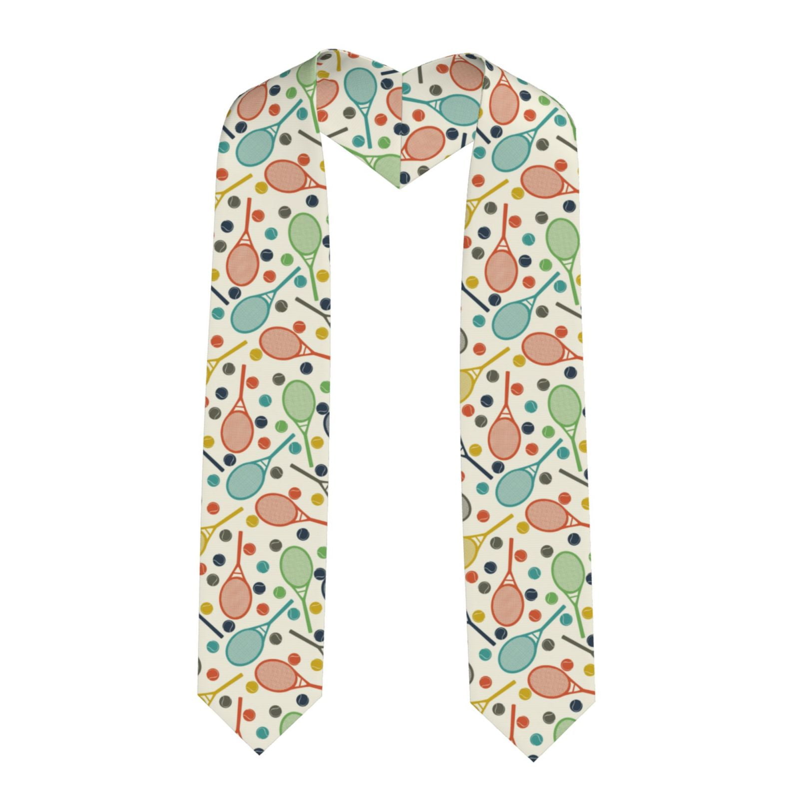 Disketp Racket and Tennis Ball Graduation Stole Class of 2024 ...