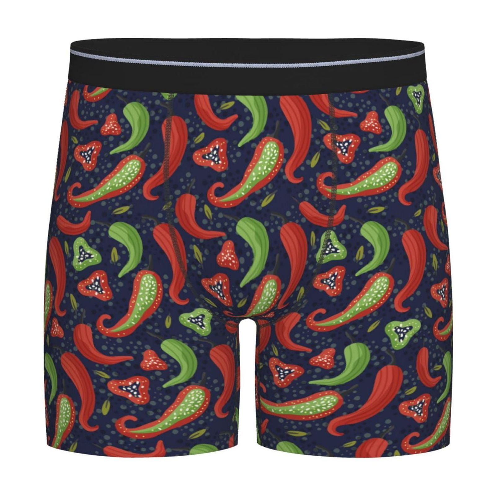 Disketp Red Chili Men's Boxer Briefs Men’s Underwear Boxer Briefs for ...