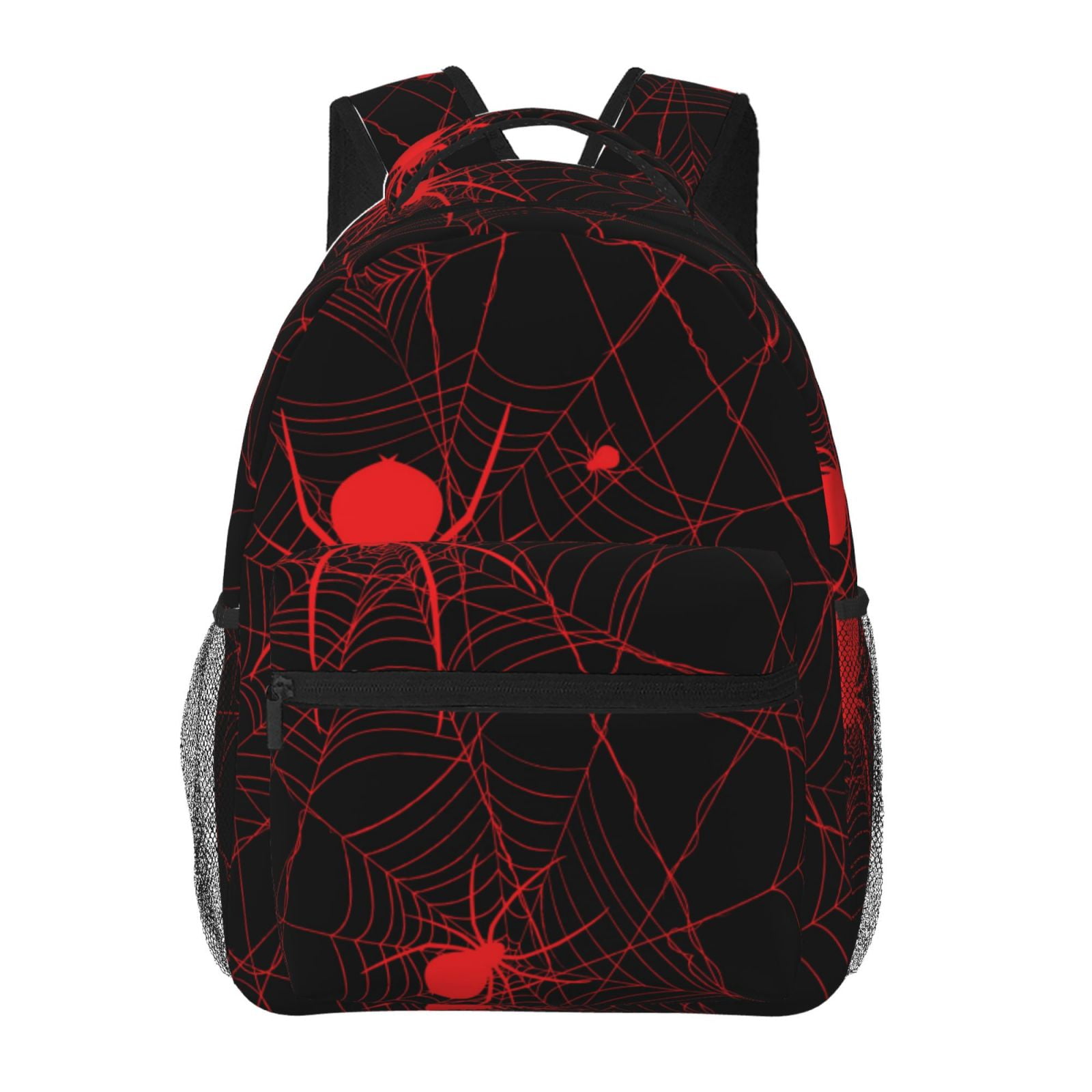 Disketp Red Spider On The Web Backpack for Men and Women - Lightweight ...