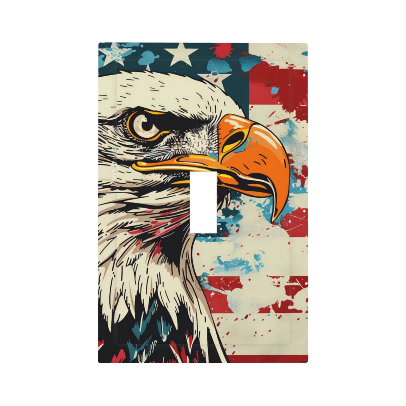 Disketp Retro American Eagle Decorator Light Switch or Receptacle ...