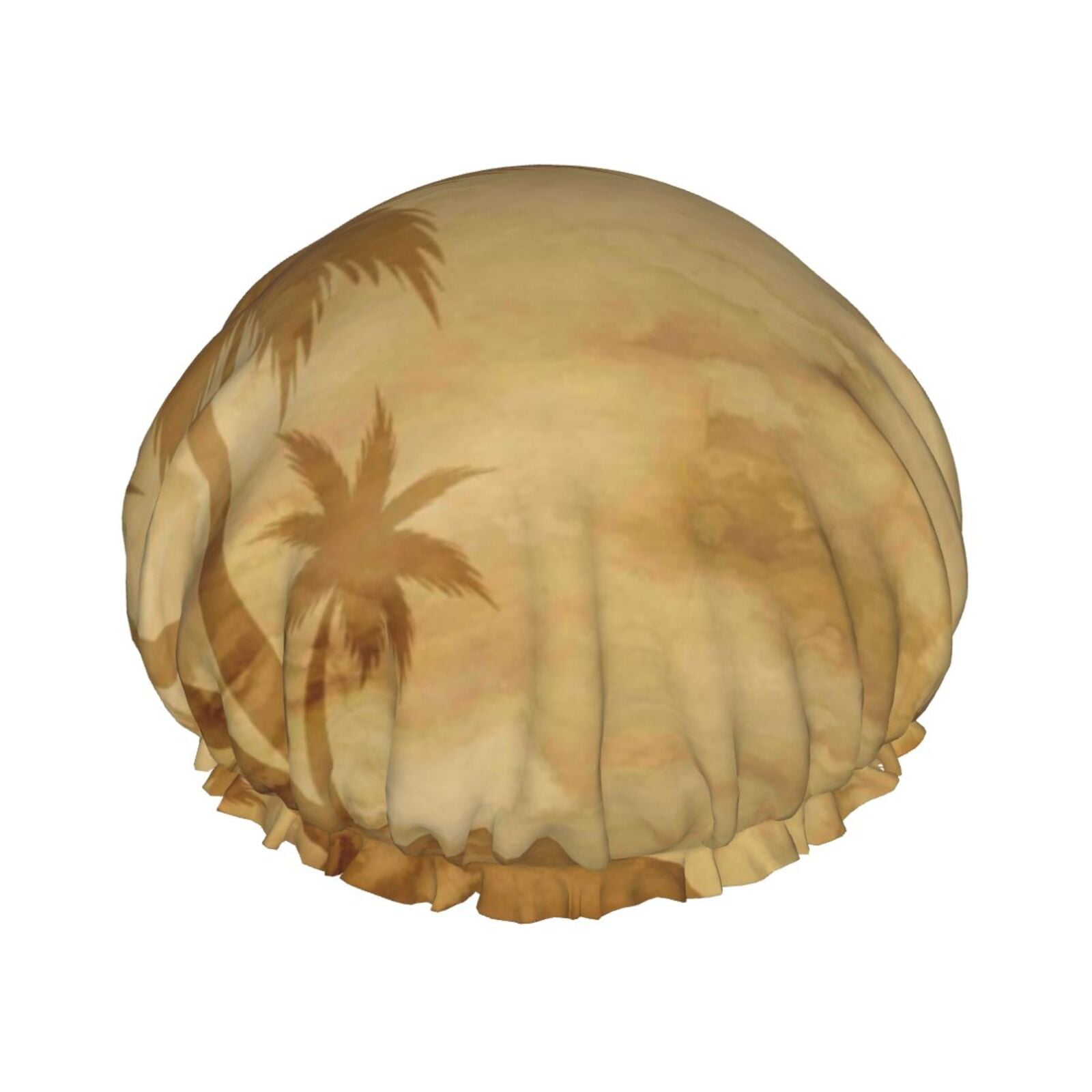 Disketp Retro Palm Tree Shower Caps,Reusable Shower Cap For Women ...