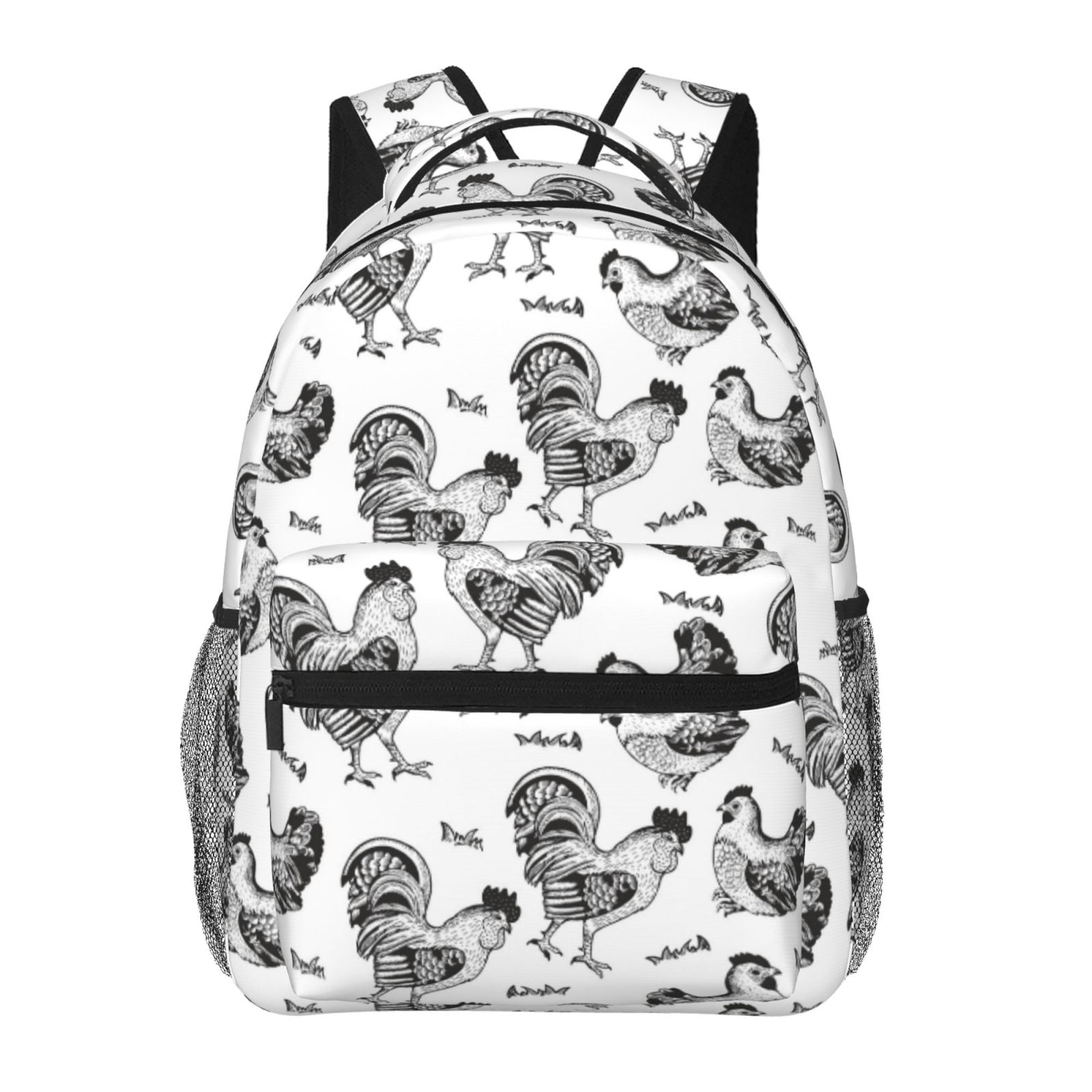 Disketp Retro Rooster Backpack for Men and Women - Lightweight Backpack ...