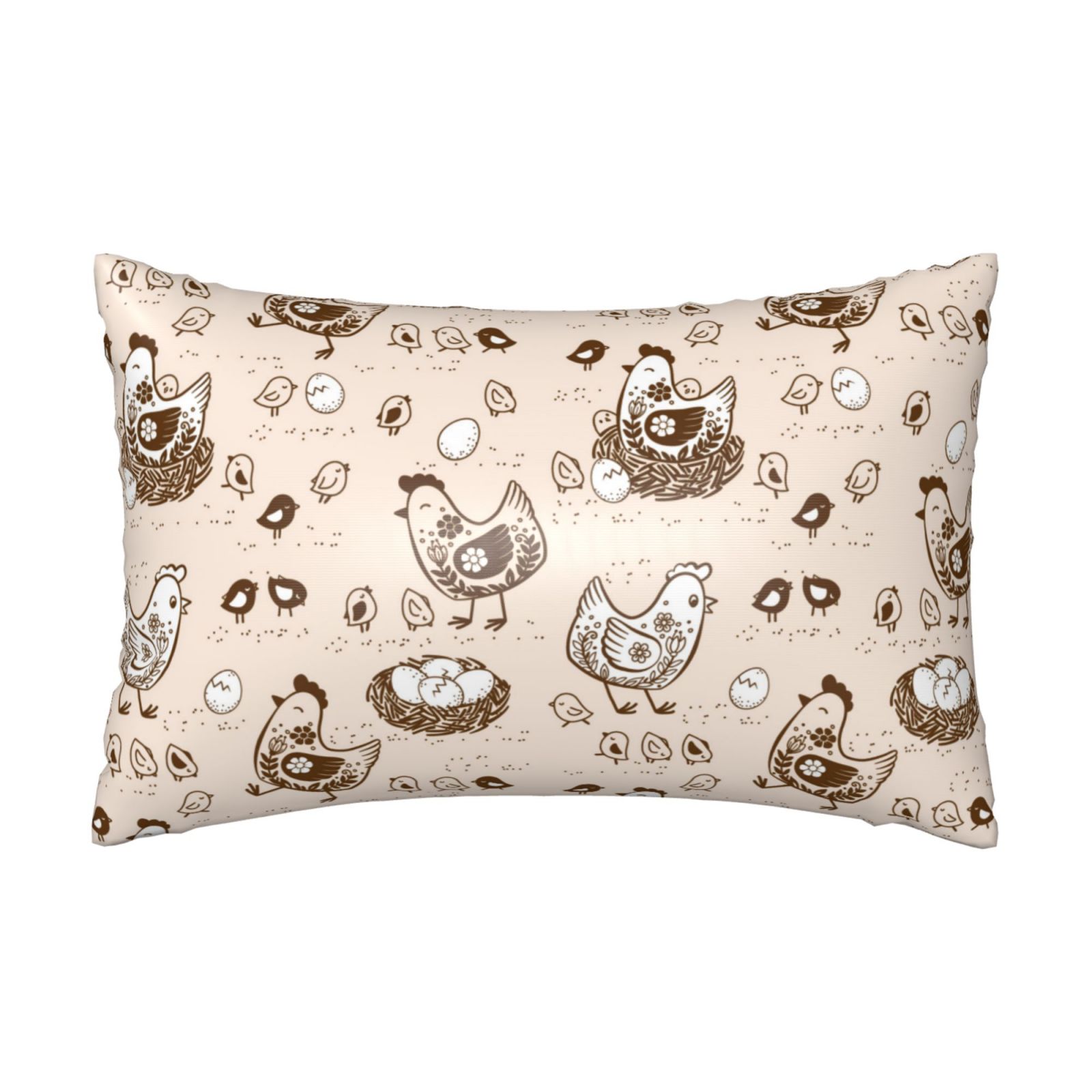 Disketp Retro Rooster Satin Pillowcase for Hair and Skin - Satin Pillow ...