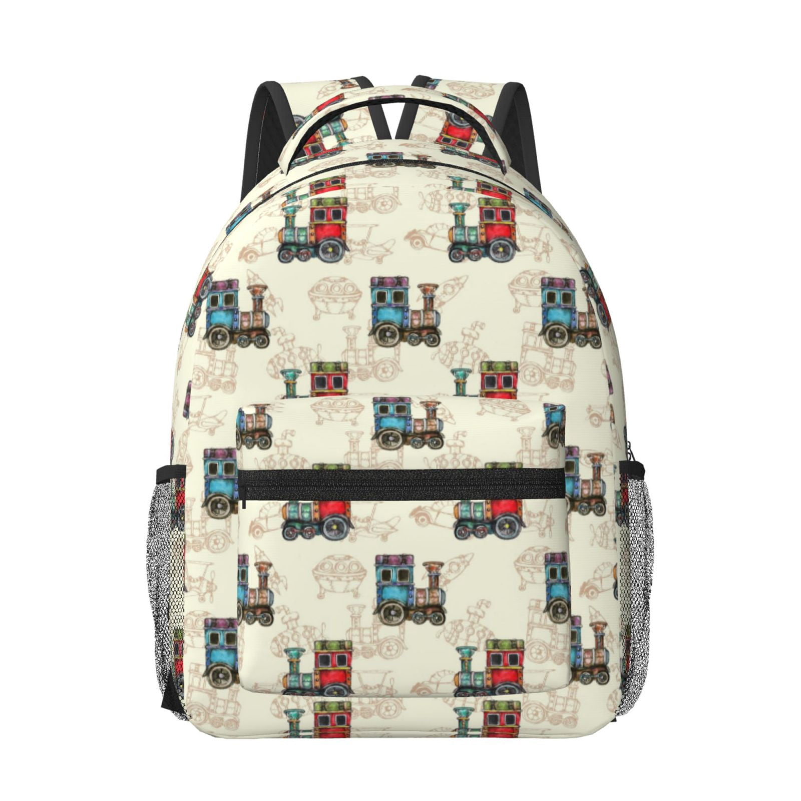 Disketp Retro Steampunk Vehicle Backpack - Comfortable Daypack with The ...