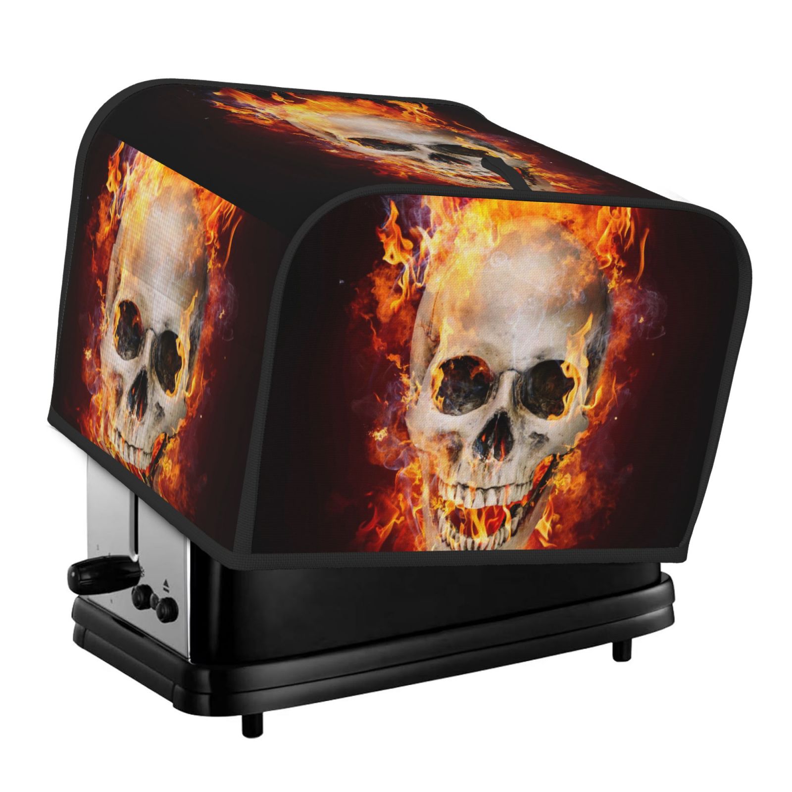 Disketp Satanic Skull 4 slice Toaster Cover, Four Slice Toaster ...