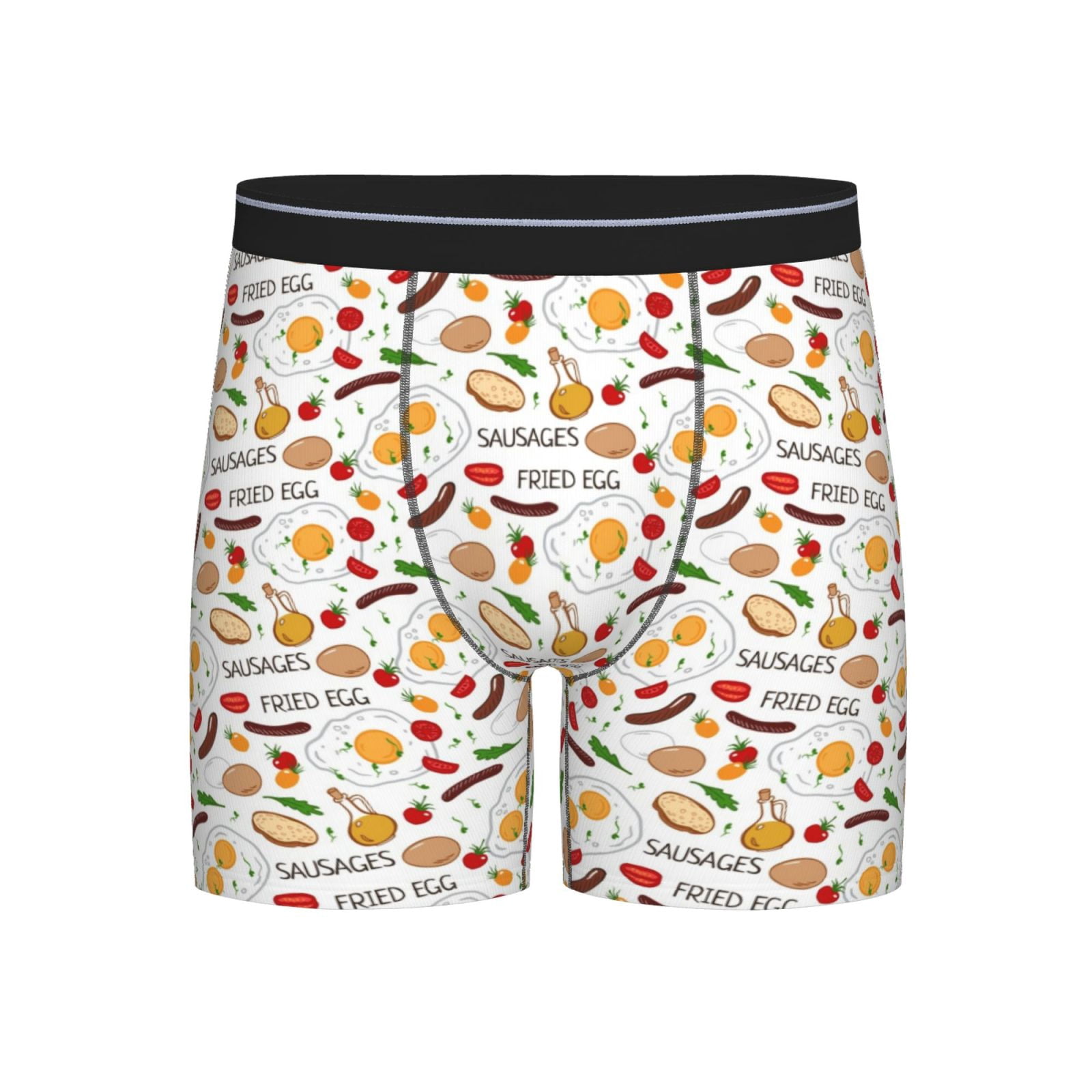 Disketp Sausage Tomato Toast Men's Boxer Briefs Men’s Underwear Boxer ...