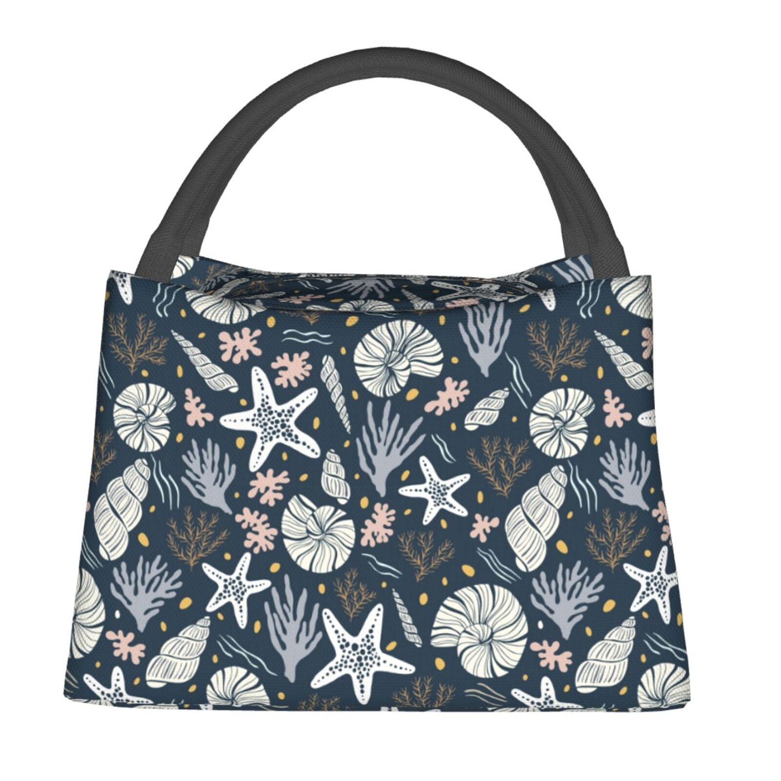 Disketp Sea Shells 1 Insulated Bags, Insulated Cooler Bag Totes for ...