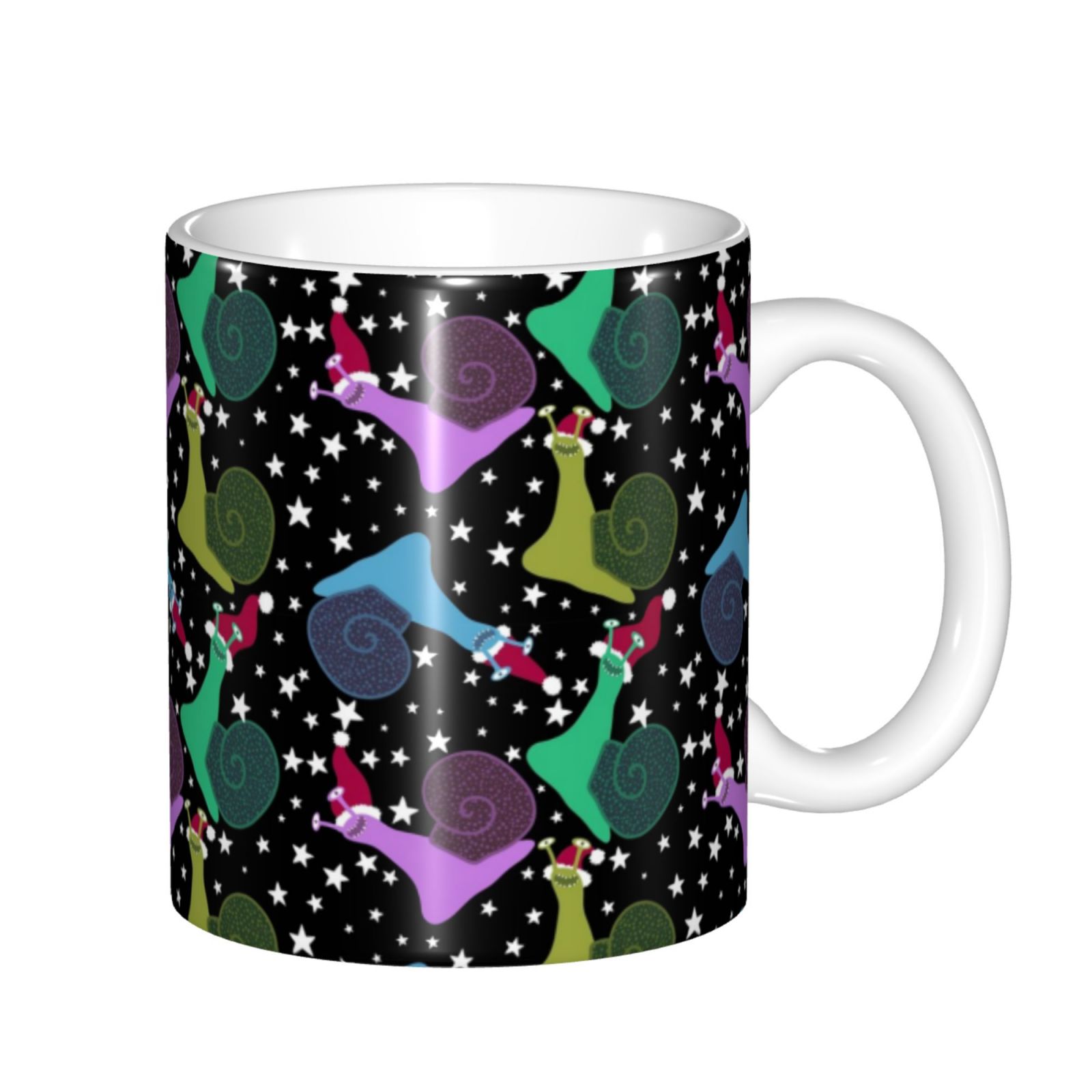 Disketp Snails 1 Large Coffee Mug with Handle Tea Cup Novelty Coffee ...