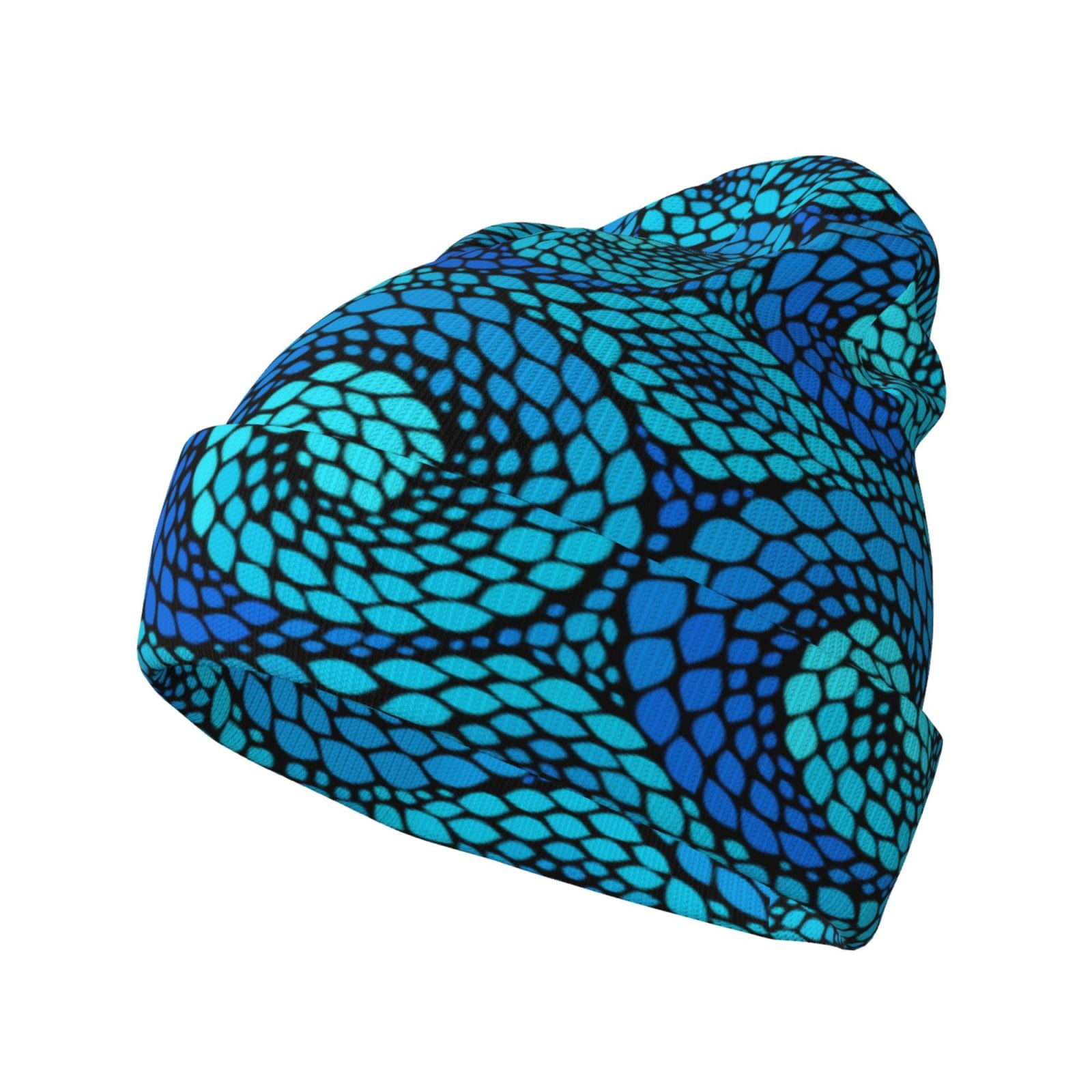 Disketp Snake Winter Beanie for Men Women Beanie Knit Hat Cuffed Cap ...