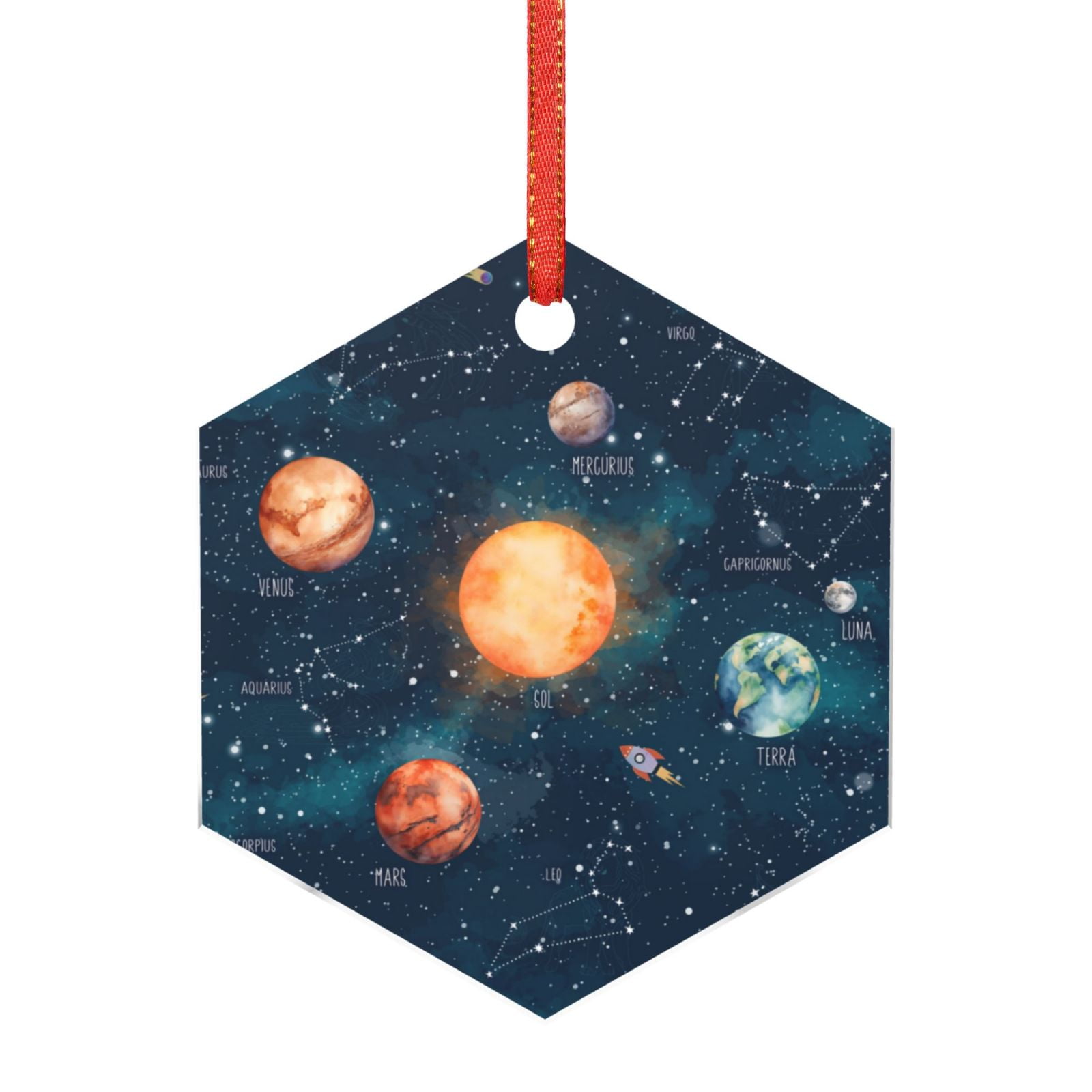 Disketp Solar System And Planets The Christmas Ornaments, Christmas ...