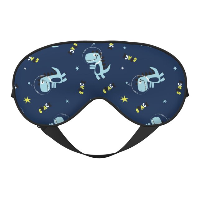 Disketp Space Dinosaur Print Sleep Mask-Eye Mask for Sleeping ...