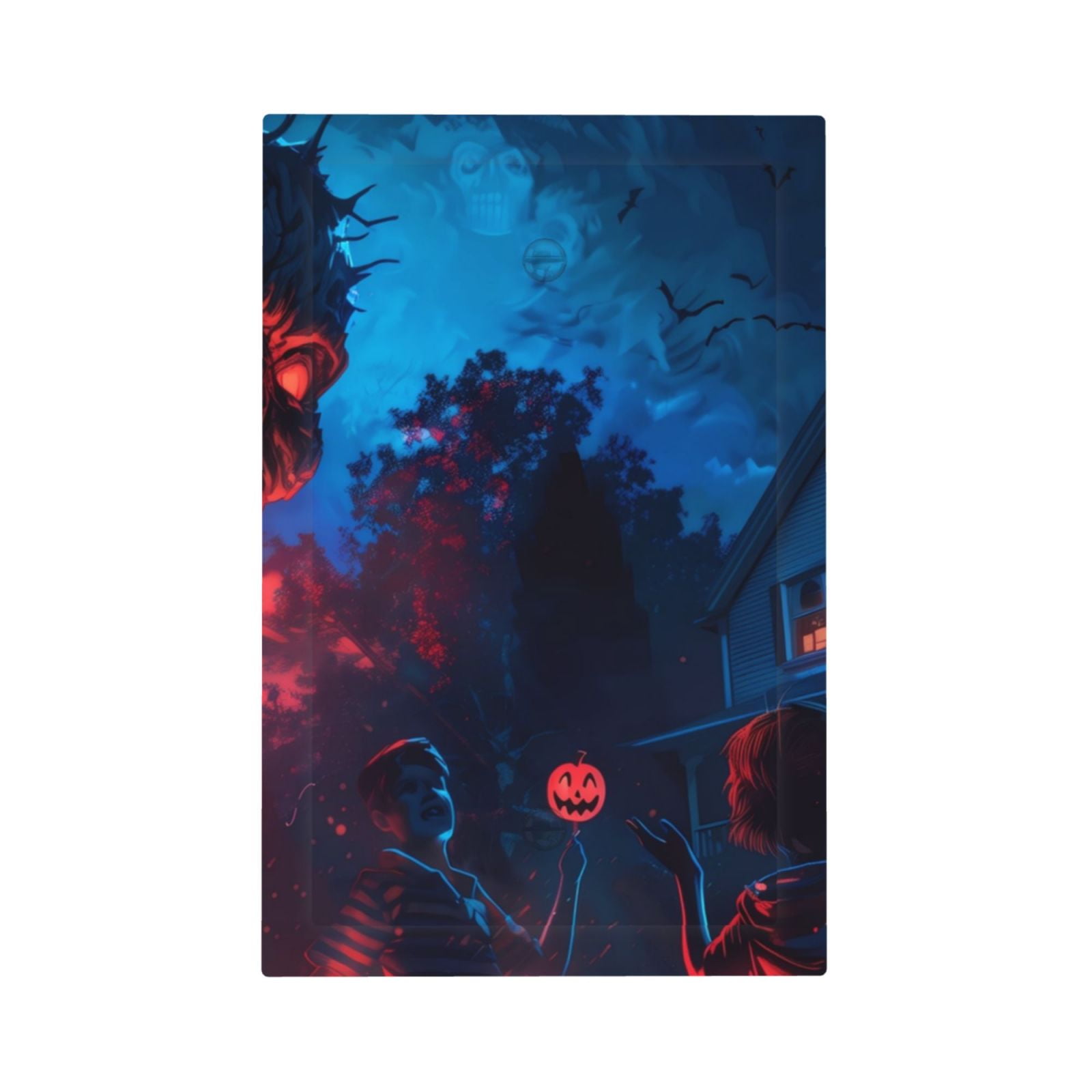 Disketp Spooky Halloween Night Scene Decorator Light Switch or ...