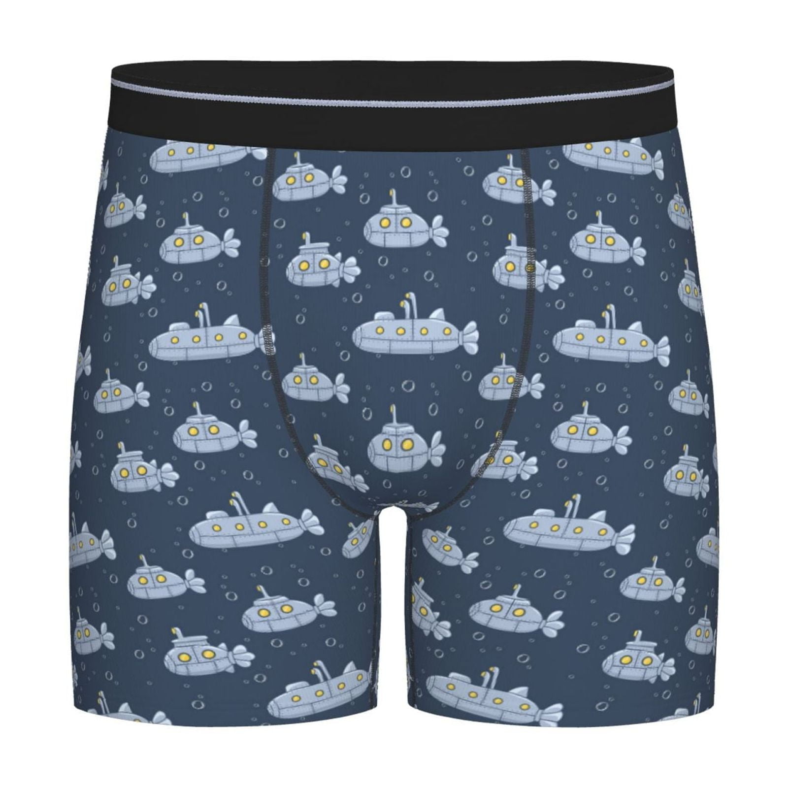 Disketp Submarine With Periscope Men's Boxer Briefs Men’s Underwear ...