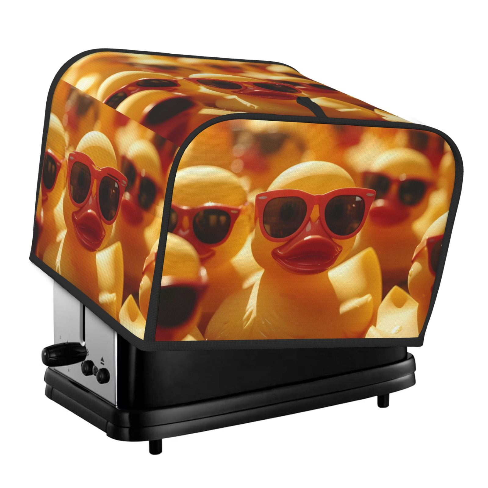 Disketp Sunglasses Yellow Duck 4 slice Toaster Cover, Four Slice ...