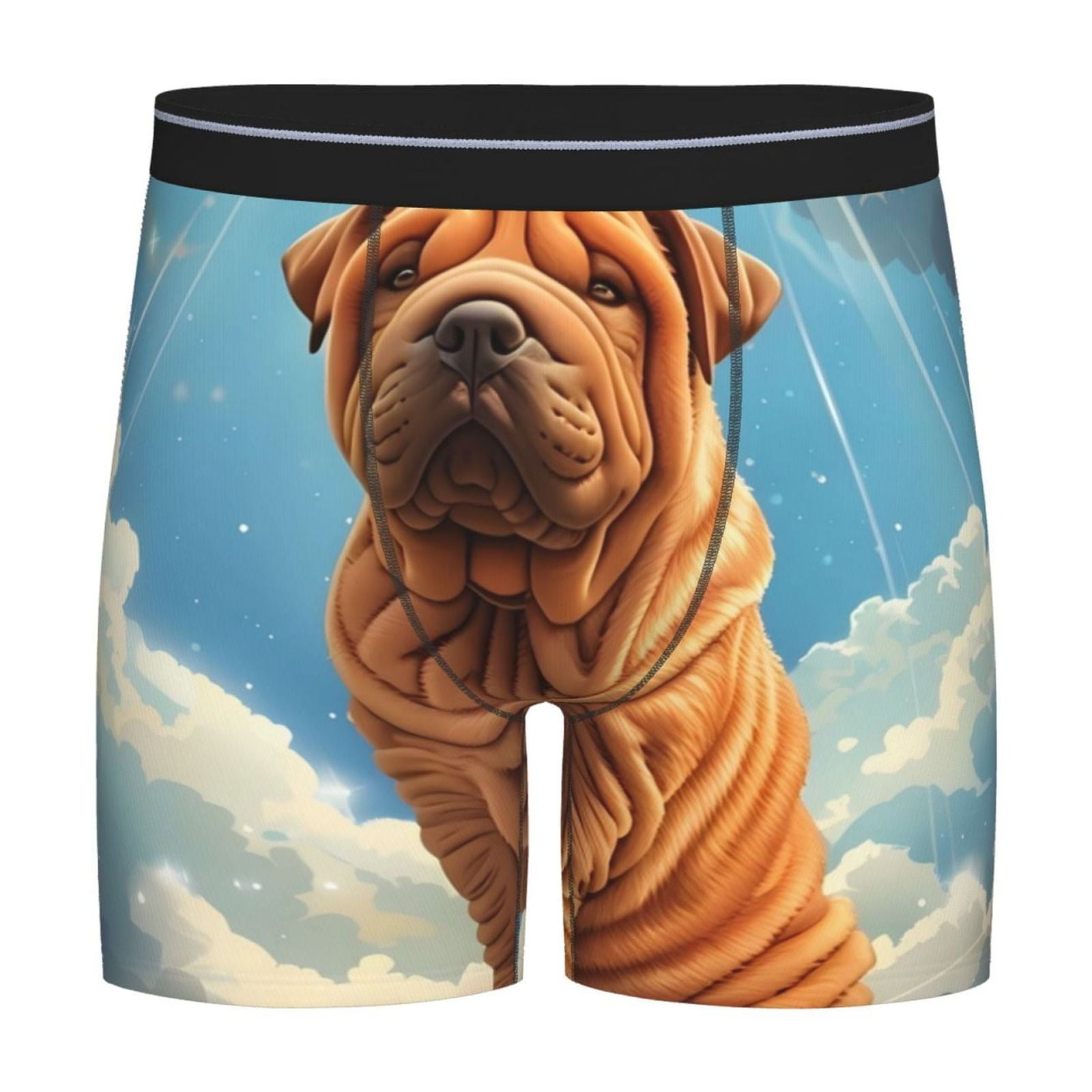 Disketp Sunshine Cloud Bulldog Men's Boxer Briefs Men’s Underwear Boxer ...