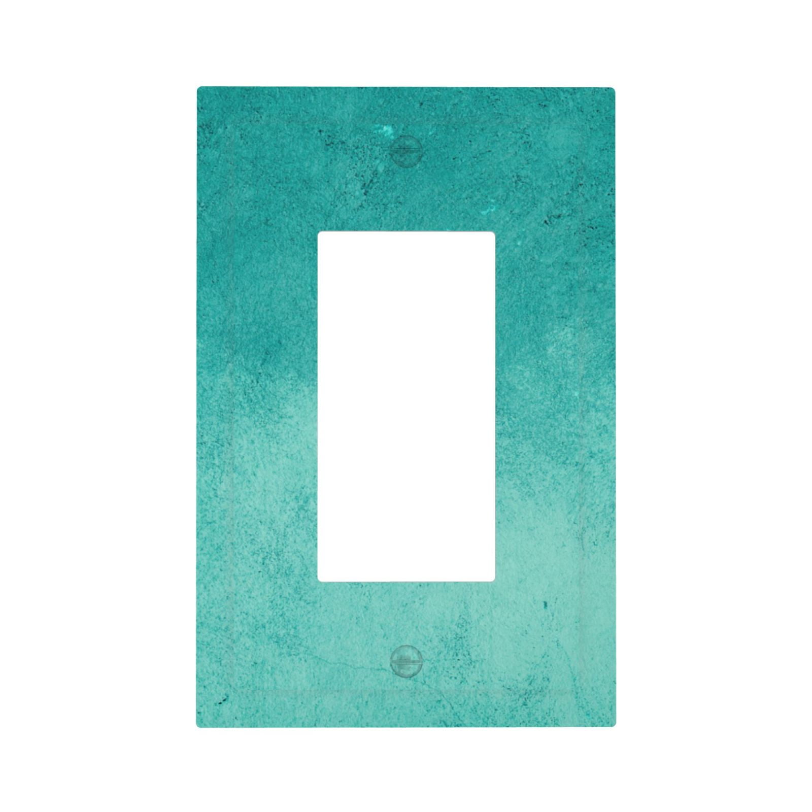 Disketp Teal Turquoise1 Decorative Light Switch or Outlet Wall Plate ...