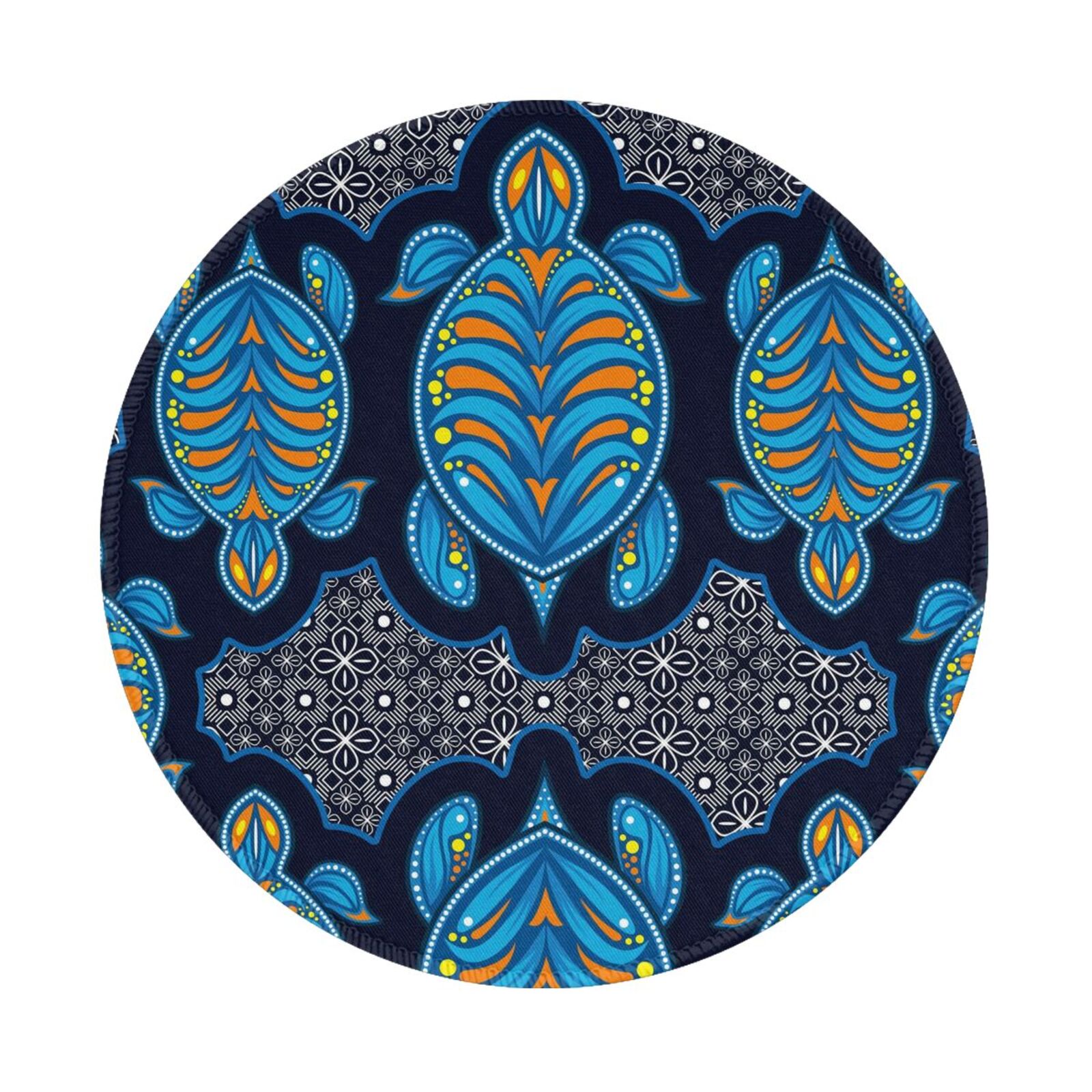 Disketp Turtle Small Mouse Pad 7.9x7.9 Inches,Washable Round Mousepad ...
