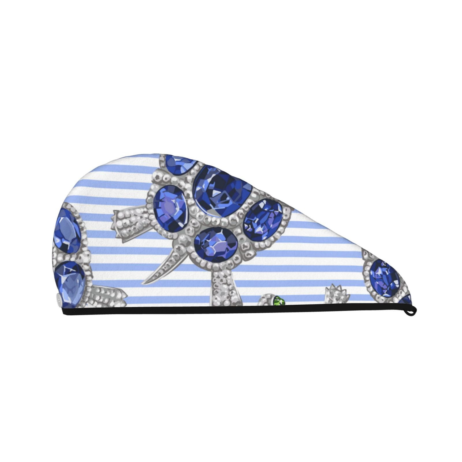 Disketp Turtle With Blue Stones Microfiber Hair Towel Wrap,Hair Drying ...