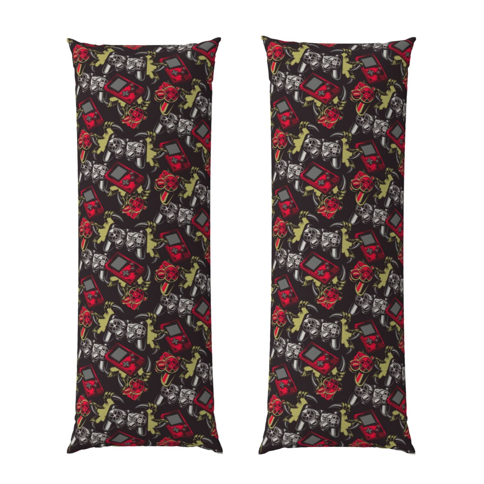 Disketp Vintage Gaming Print Body Pillow Cover - Super Soft 20x54 Body ...